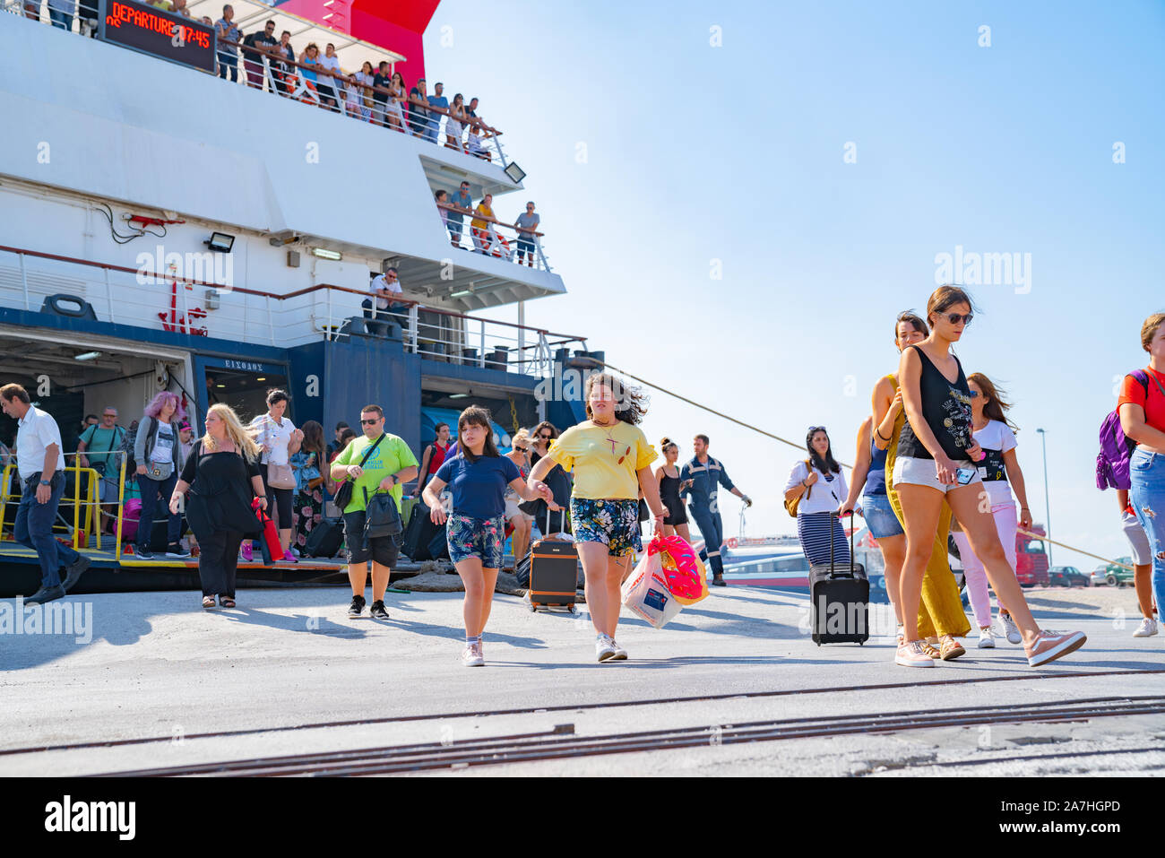 Skiathos people hi-res stock photography and images - Alamy