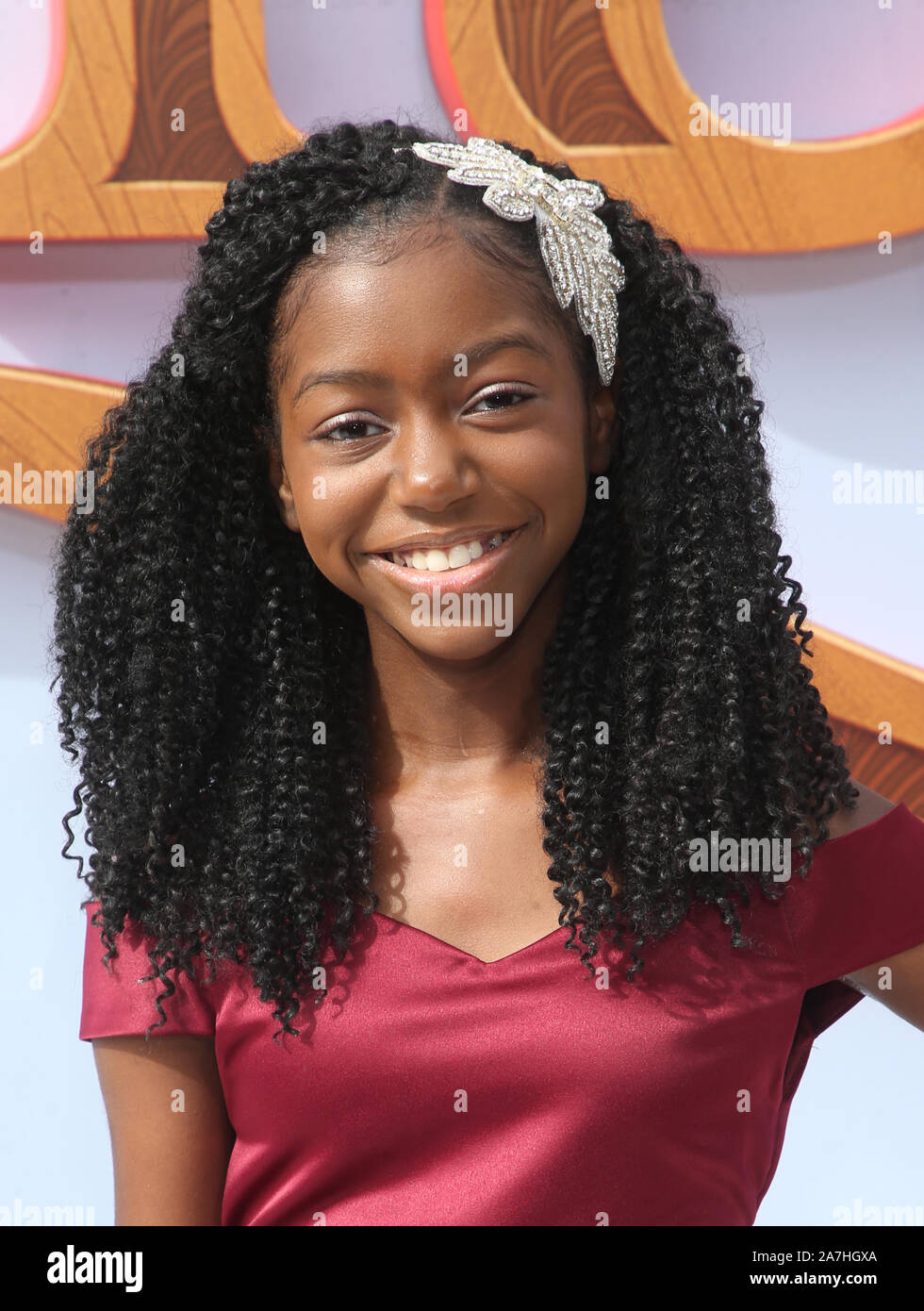 Westwood, California, USA. 2nd Nov 2019. Kendall Joy Hall, at Netflix ...