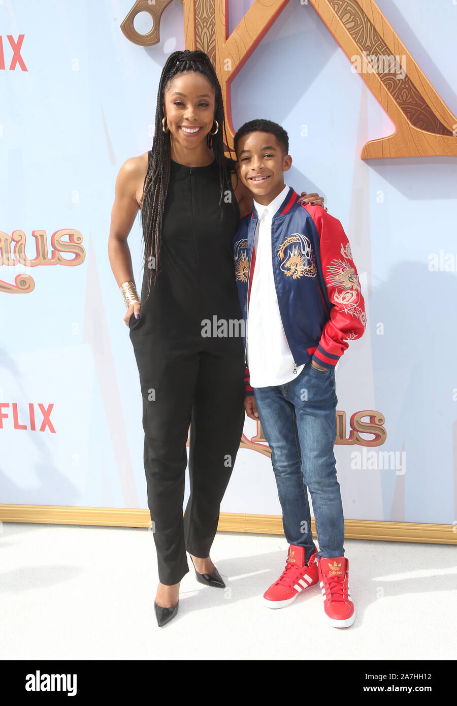 Westwood, California, USA. 2nd Nov 2019. Isaiah Russell-Bailey and his ...