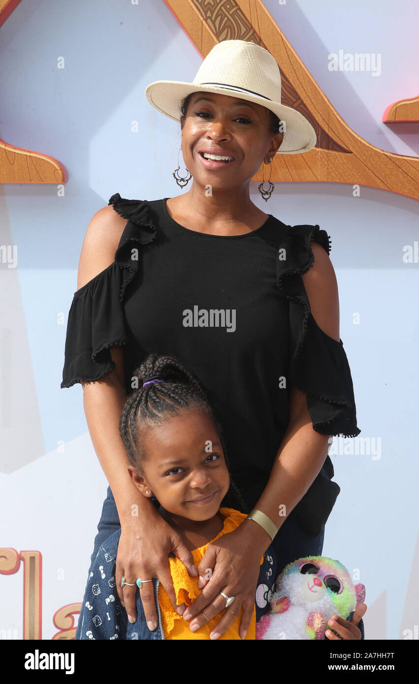 Westwood, California, USA. 2nd Nov 2019. Tanika Ray and Daughter, at ...