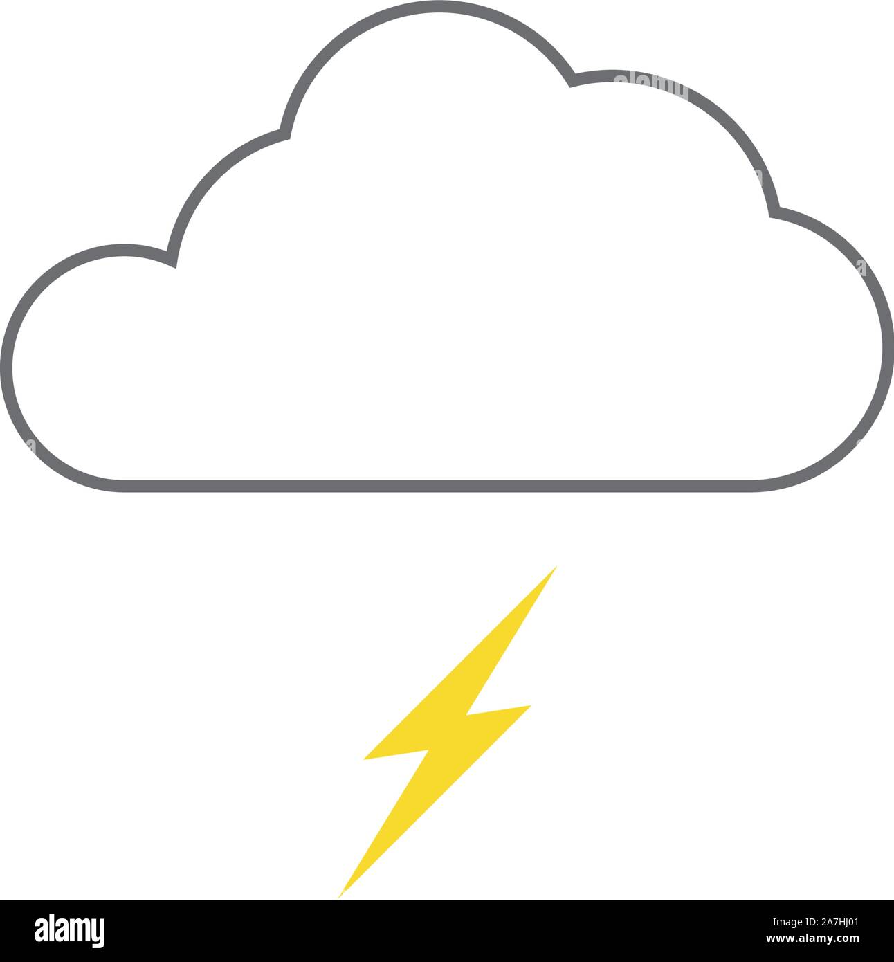 Water thunder logo hi-res stock photography and images - Alamy