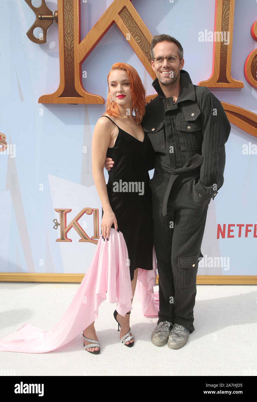 Westwood, California, USA. 2nd Nov, 2019. Zara Larsson, Justin Tranter ...