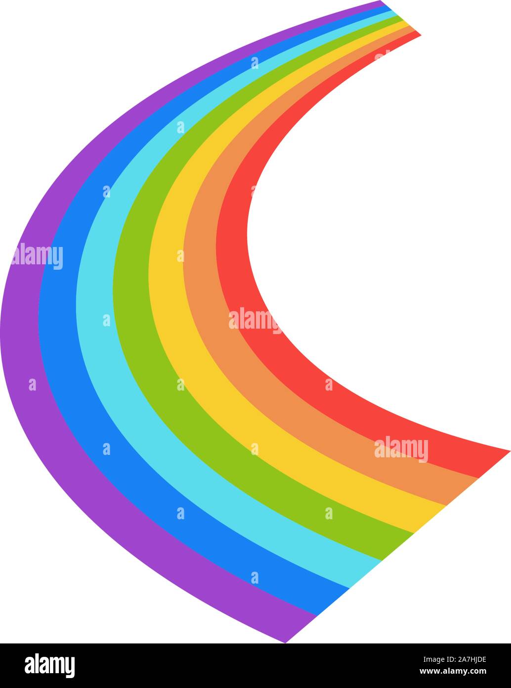 Rainbow graphic hi-res stock photography and images - Alamy