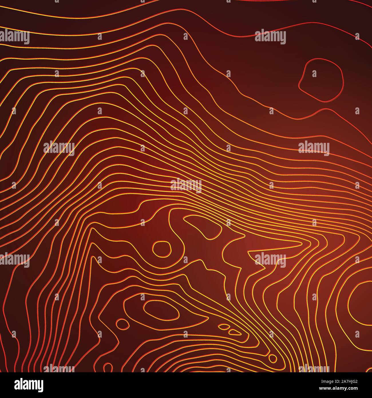Topographic map colorful abstract background with contour lines Stock ...