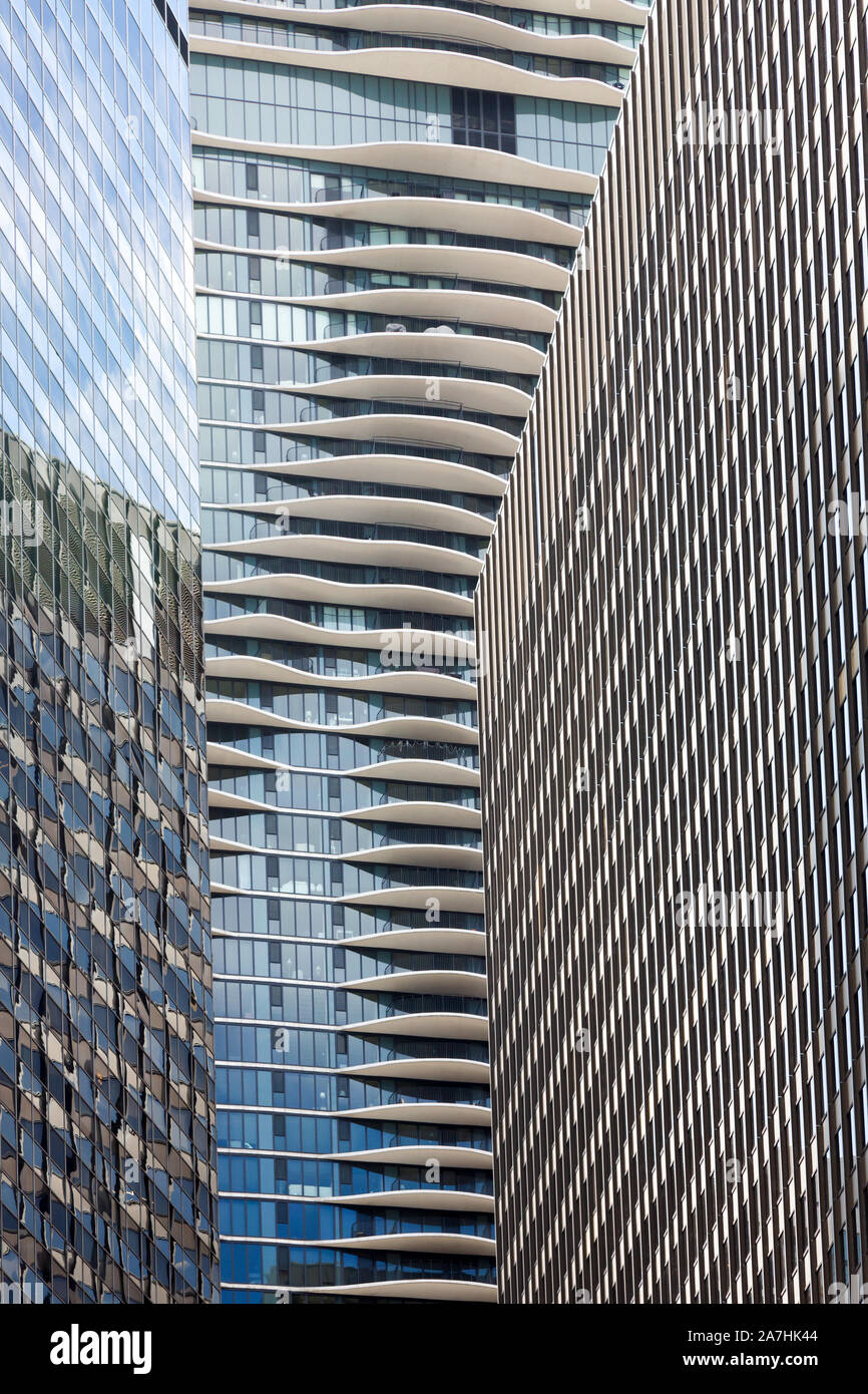 Chicago Skyscrapers, The Loop, Chicago, USA Stock Photo - Alamy
