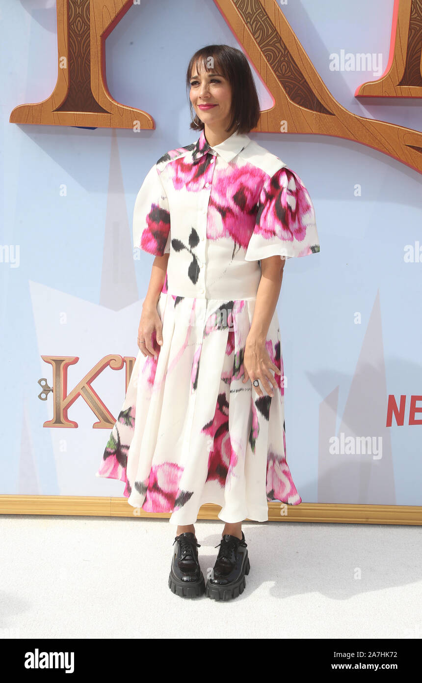 Westwood, California, USA. 2nd Nov, 2019. Rashida Jones. Premiere Of ...