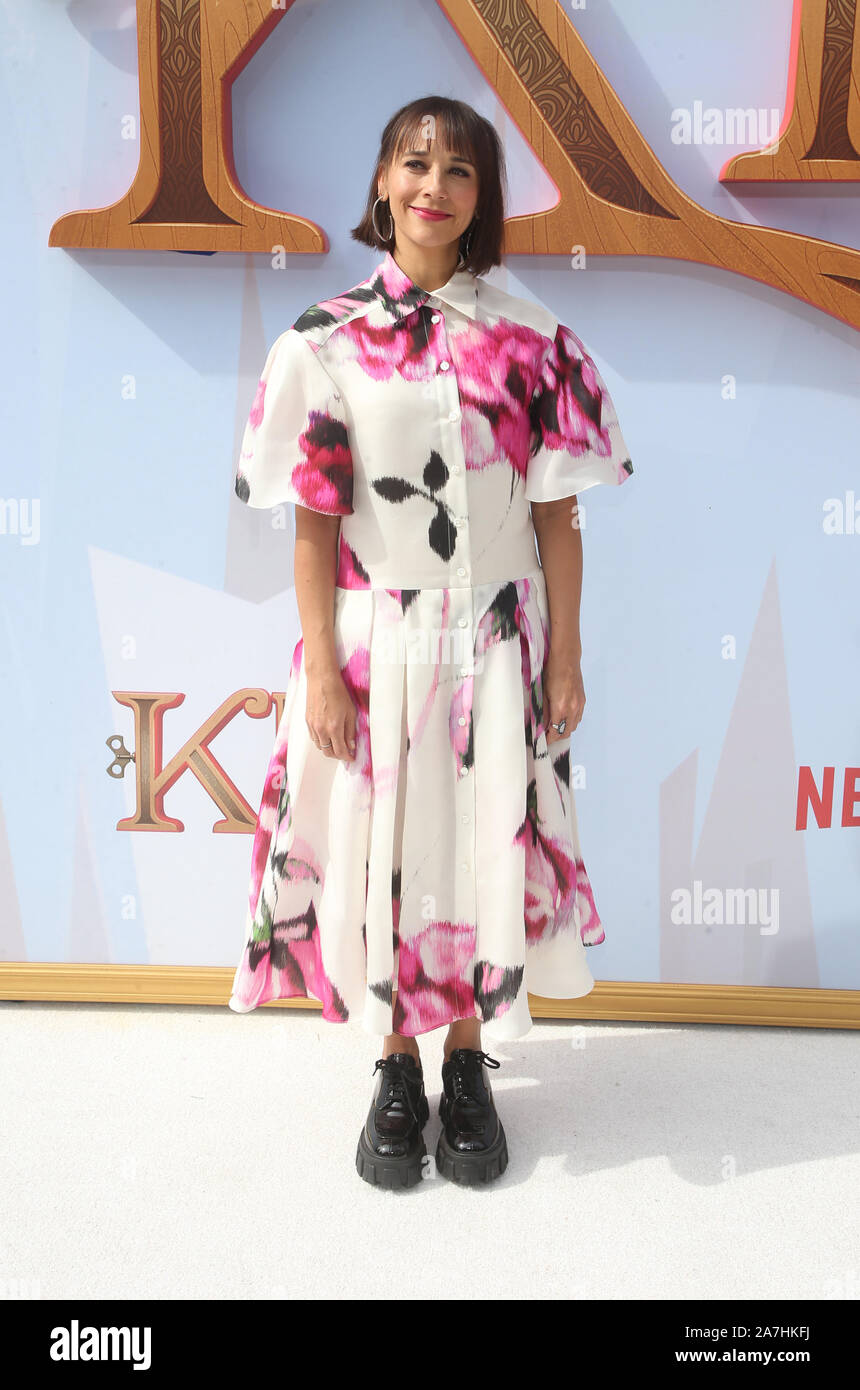 Westwood, California, USA. 2nd Nov, 2019. Rashida Jones. Premiere Of ...