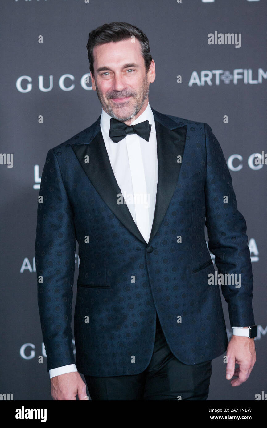 Beverly Hills, CA. 02nd Nov, 2019. Jon Hamm arriving at the 2019 LACMA ...