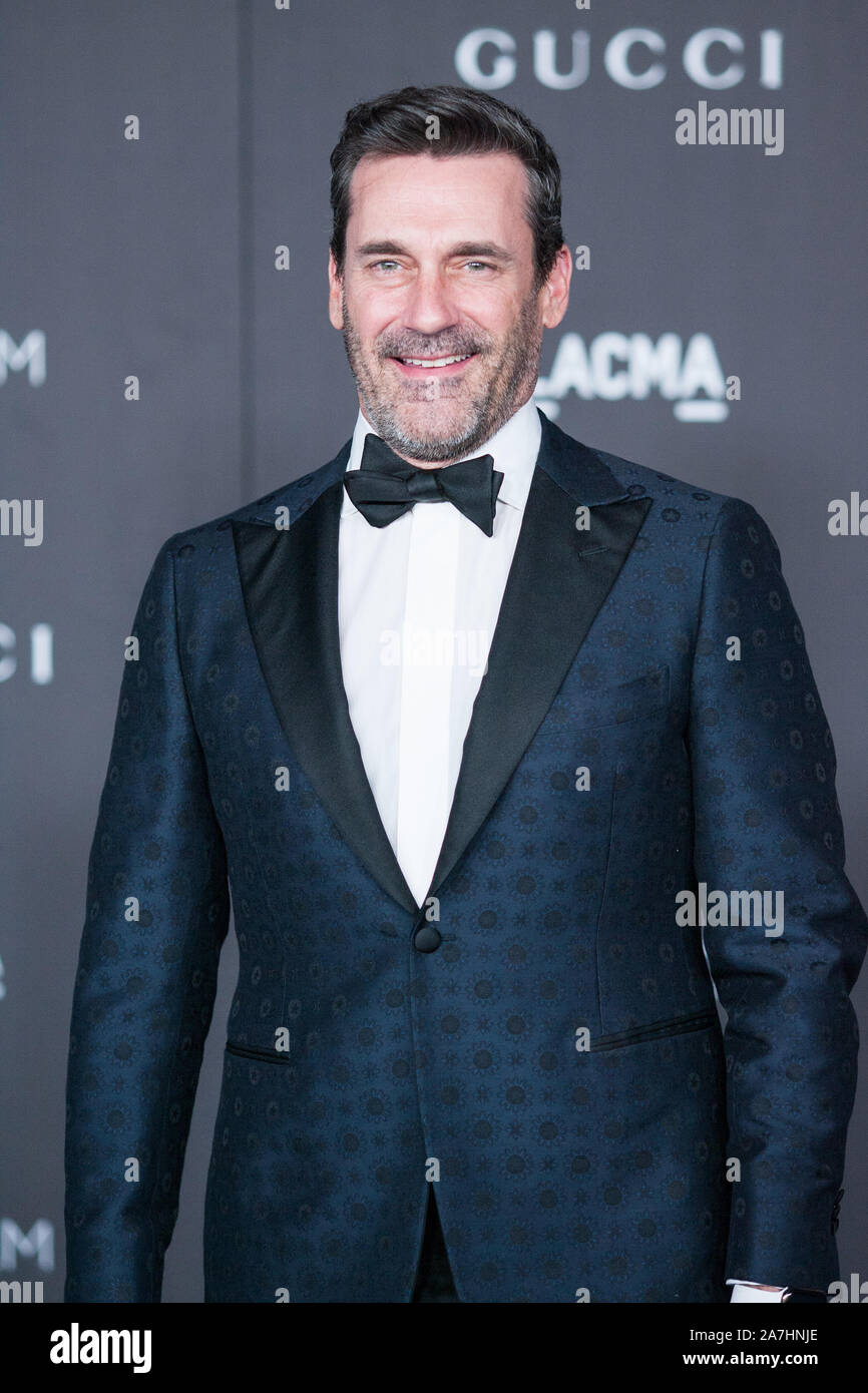 Beverly Hills, CA. 02nd Nov, 2019. Jon Hamm arriving at the 2019 LACMA ...