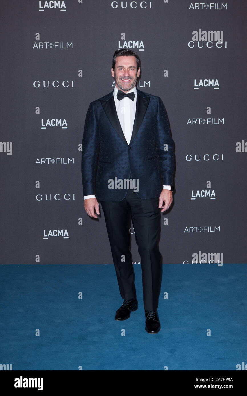 Beverly Hills, CA. 02nd Nov, 2019. Jon Hamm arriving at the 2019 LACMA ...