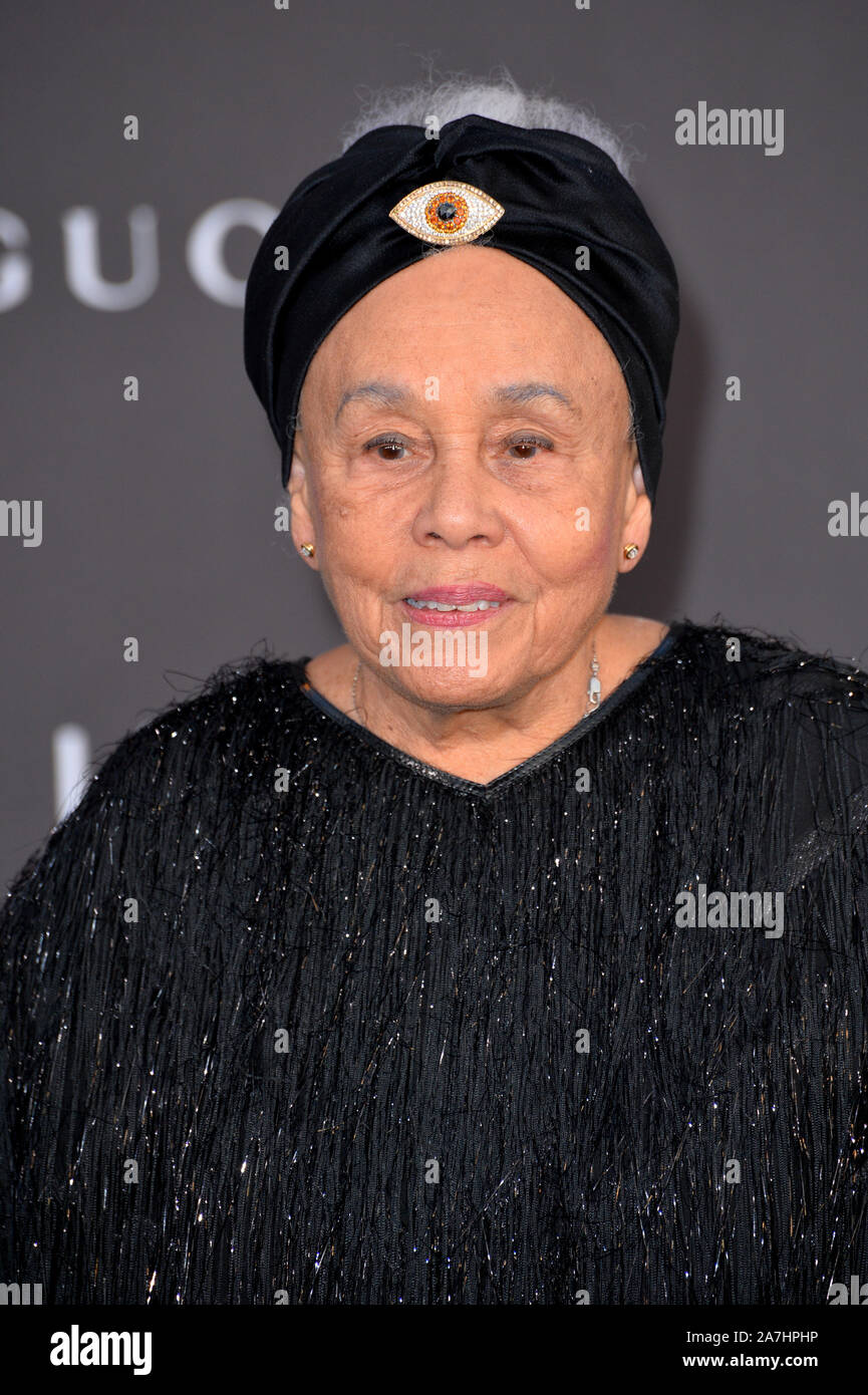 LOS ANGELES, USA. November 03, 2019: Betye Saar at the LACMA 2019 Art ...