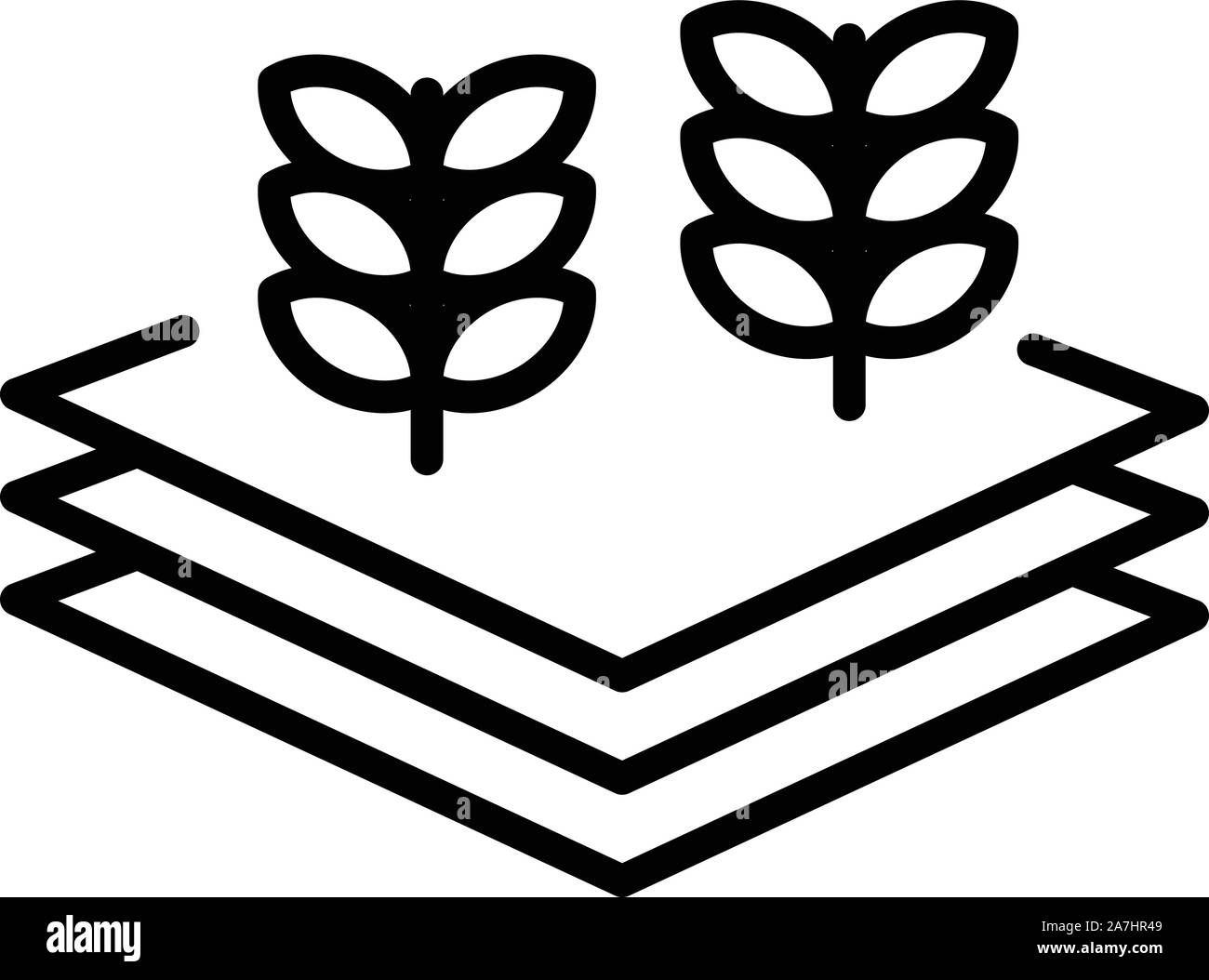 Layered growth Black and White Stock Photos & Images - Alamy