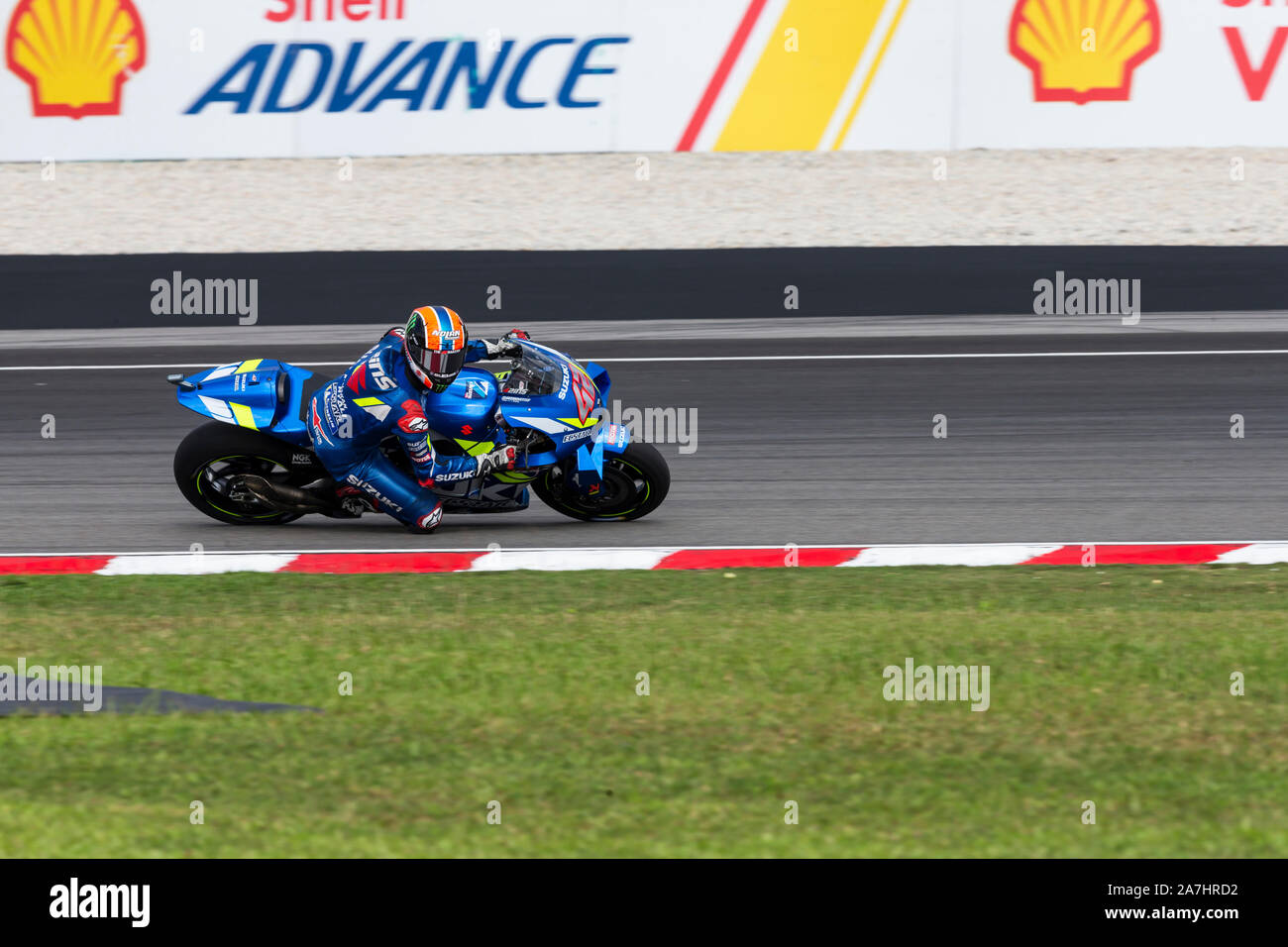 Sepang Circuit, Sepang Malaysia. 3rd Nov, 2019. MotoGP Malaysia, Race ...