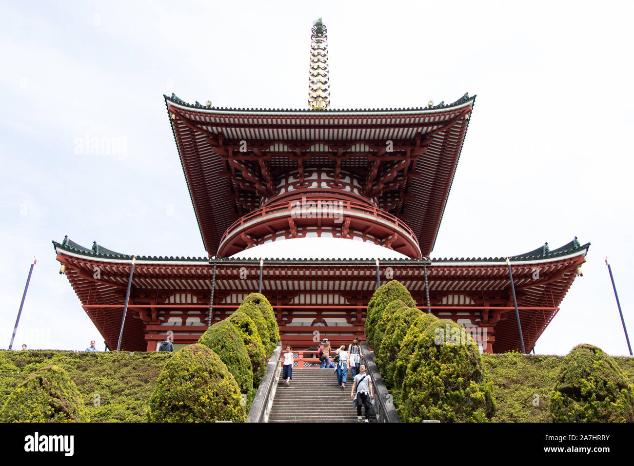 Narita, Japan - May 3, 2019 Great Peace Pagoda that is the building in ...
