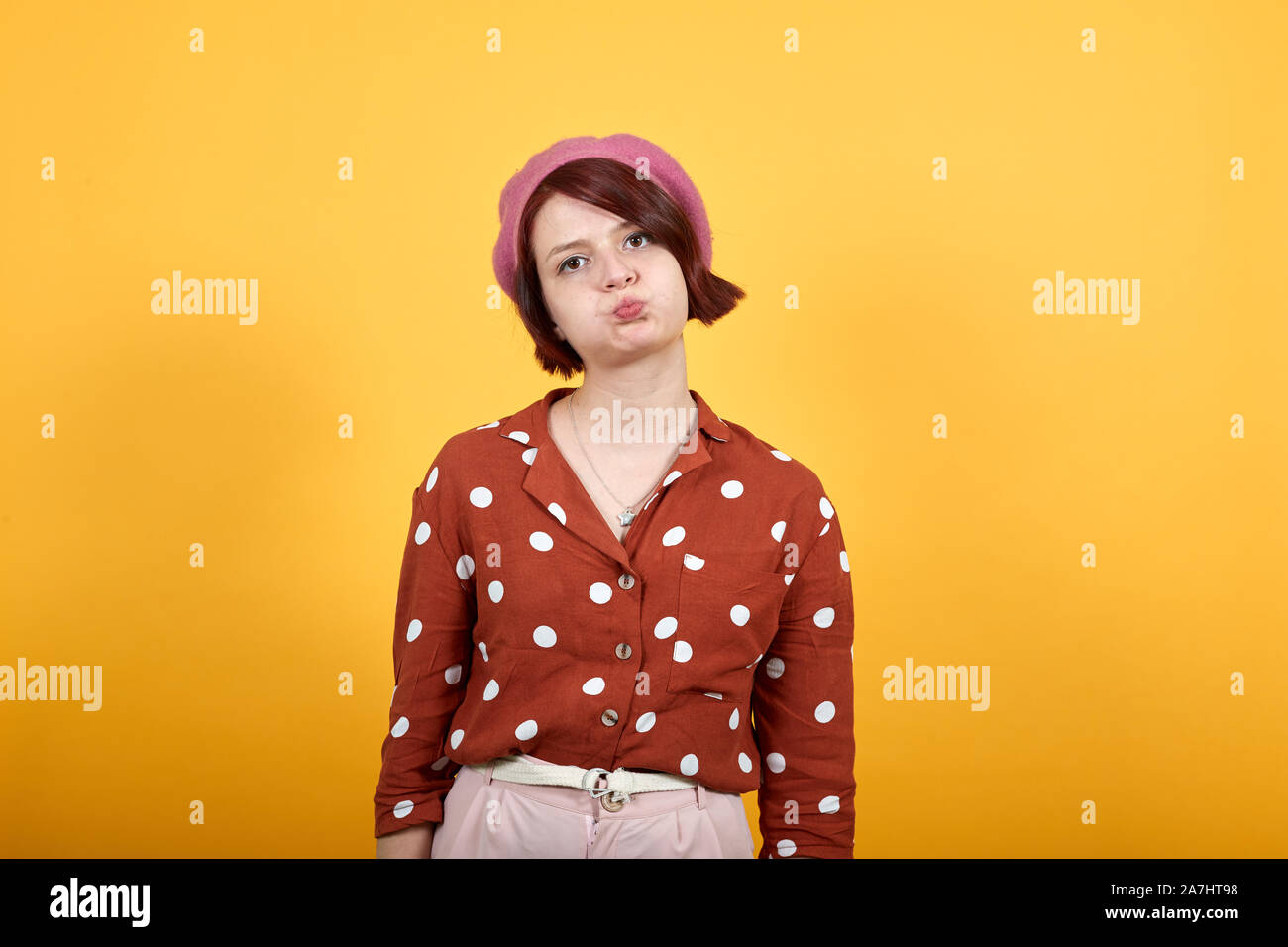 Inflated cheeks hi-res stock photography and images - Alamy