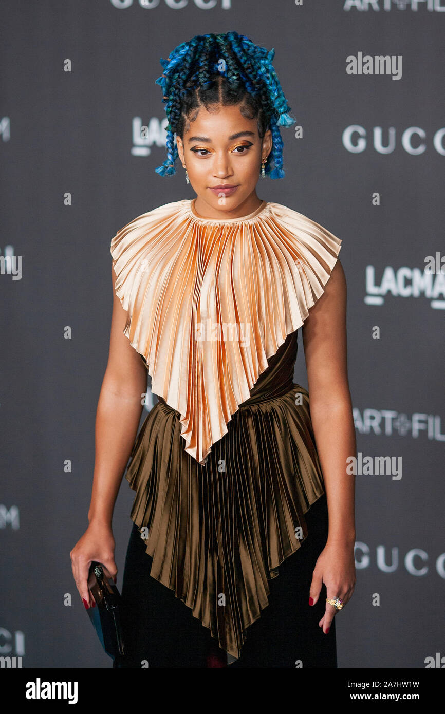 Beverly Hills, CA. 02nd Nov, 2019. Amandla Stenberg at the 2019 LACMA ...