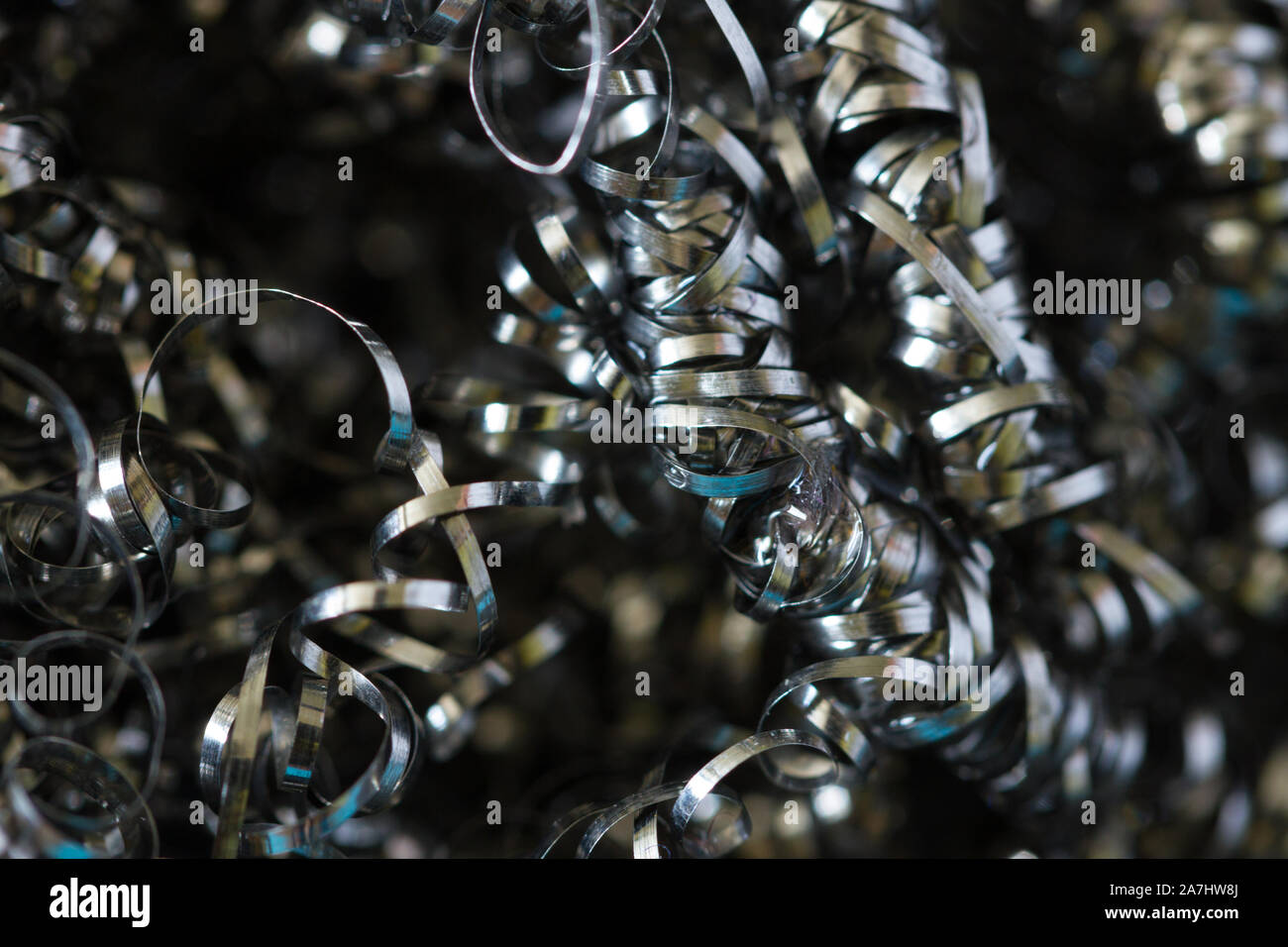 Abstract metal background. Small metal details as background Stock ...