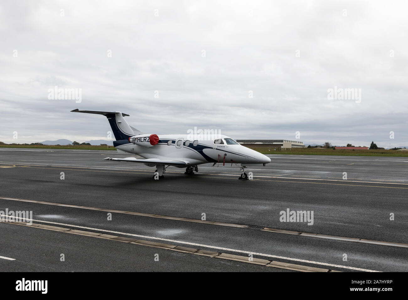 Embraer Phenom 100 at Biarritz Airport, France Stock Photo - Alamy