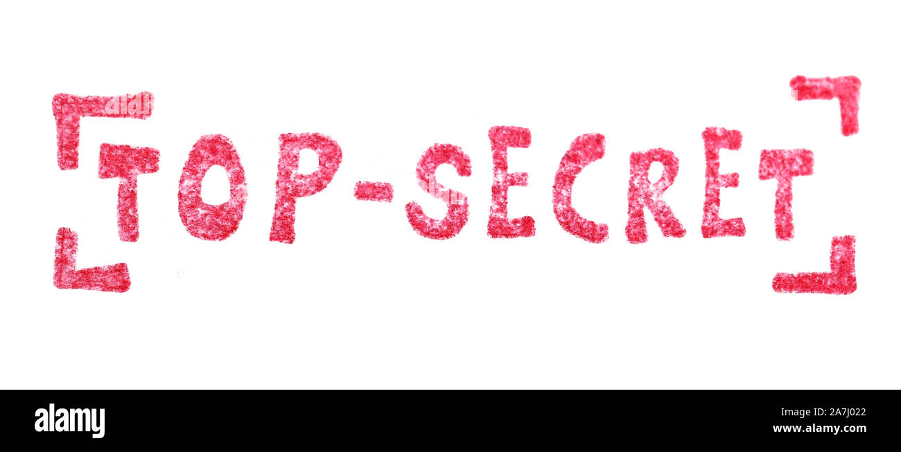 Top secret Cut Out Stock Images & Pictures - Alamy