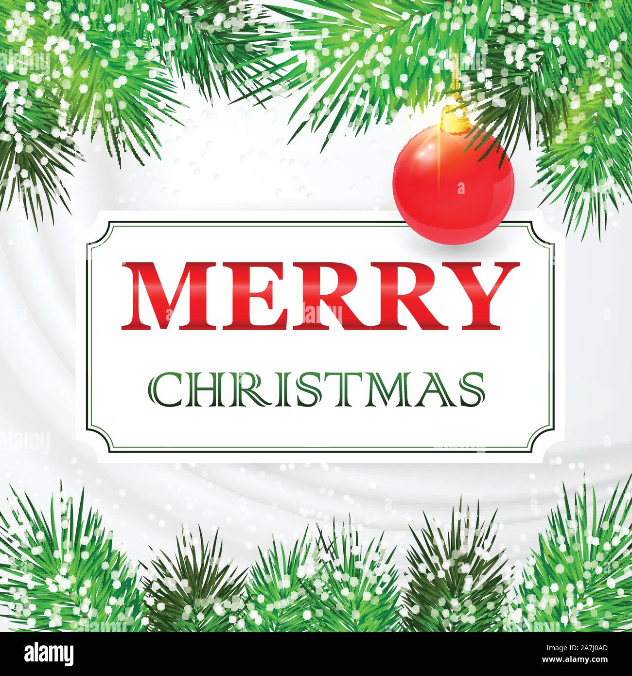 Merry christmas card design hi-res stock photography and images - Alamy