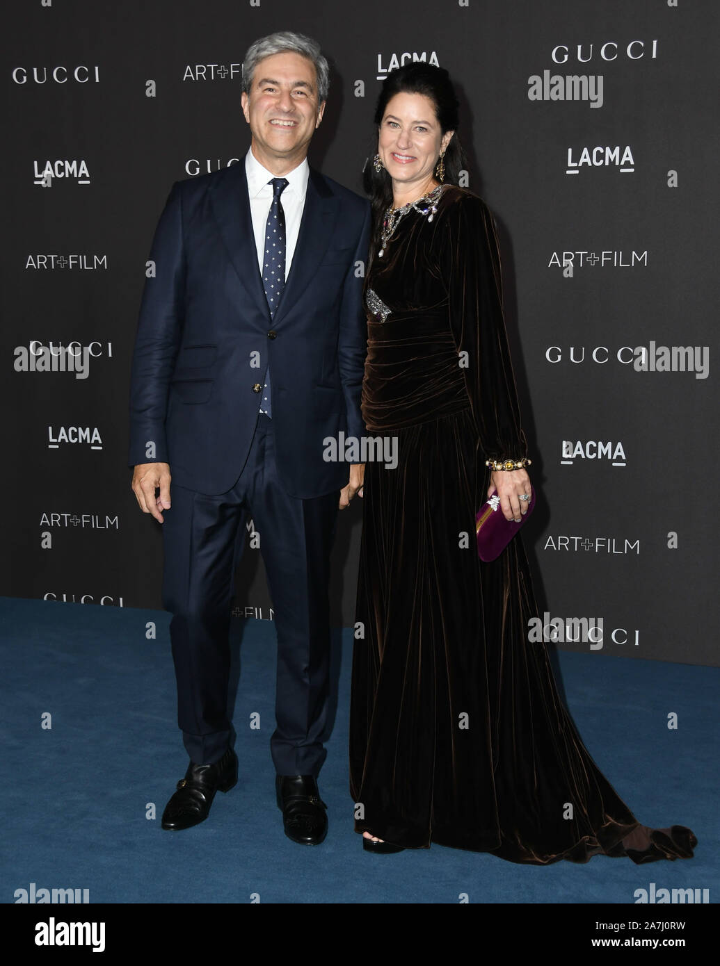 Los Angeles, California, USA. 02nd Nov, 2019. Michael Govan, Katherine ...