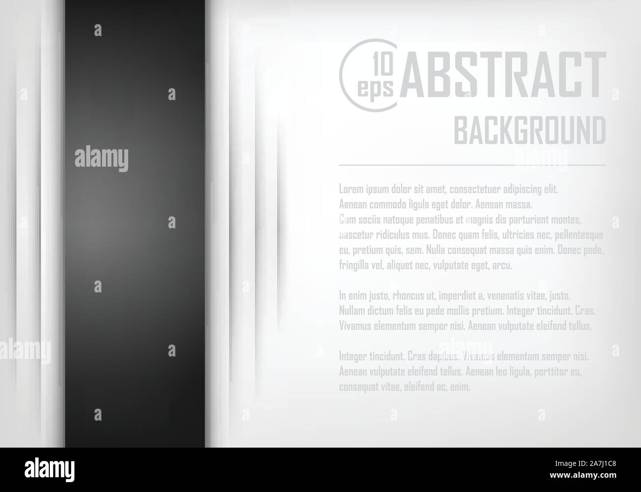 Abstract background of white and black origami paper. Vector ...