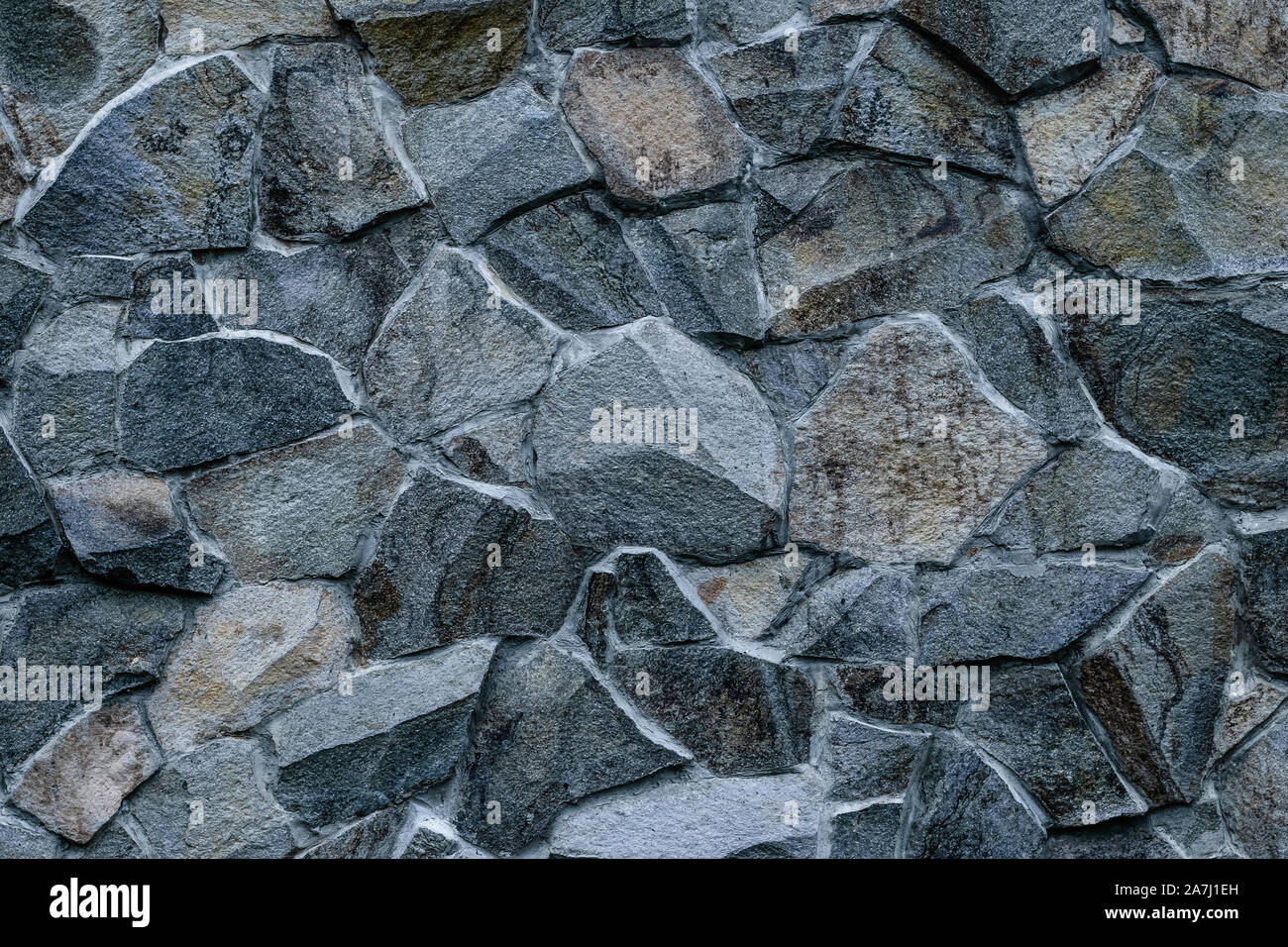 Gray stone wall background. Abstract rock texture. Modern style. Facade ...
