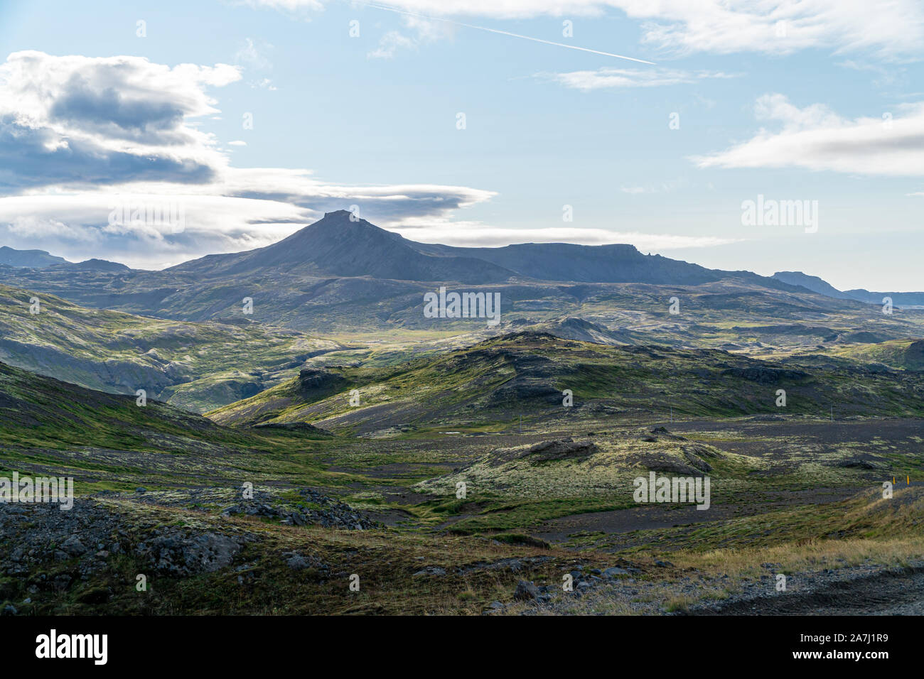 Iceland volcano eruption mount hi-res stock photography and images - Alamy