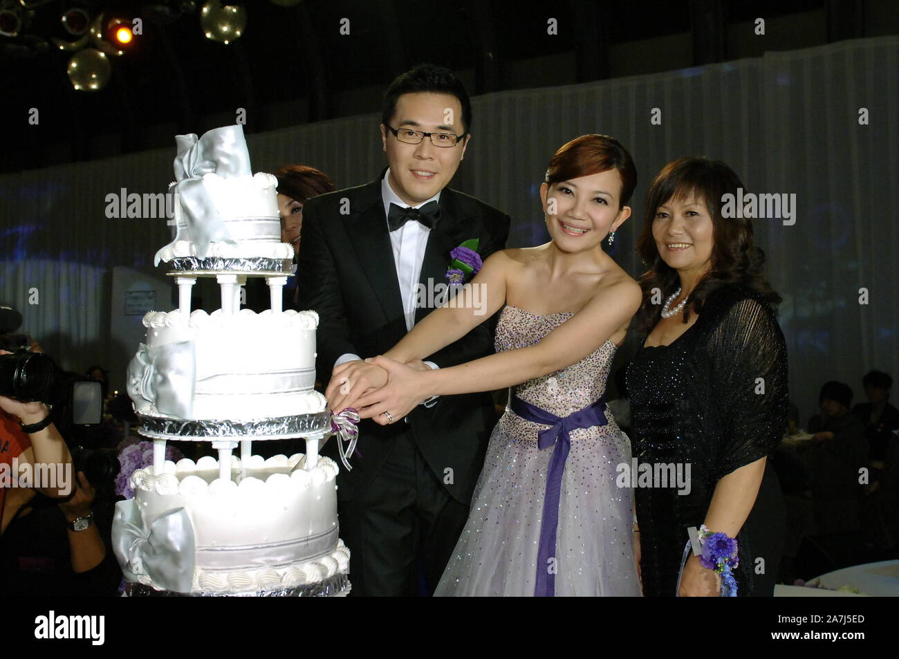 --FILE--In this handout picture, Malaysian singer Fish Leong and her ...