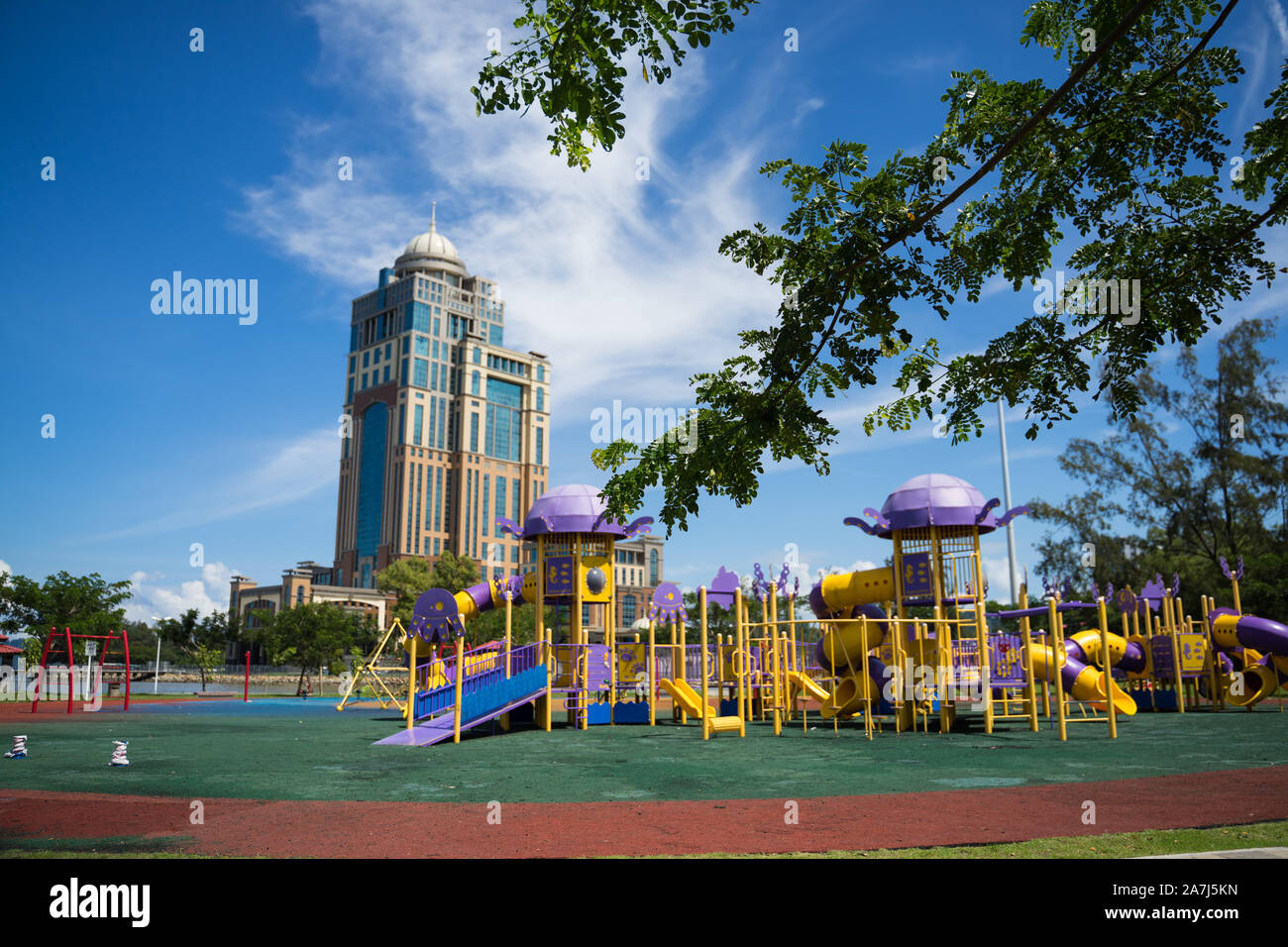 the new building of The Department of Civil Service of Sabah Stock ...