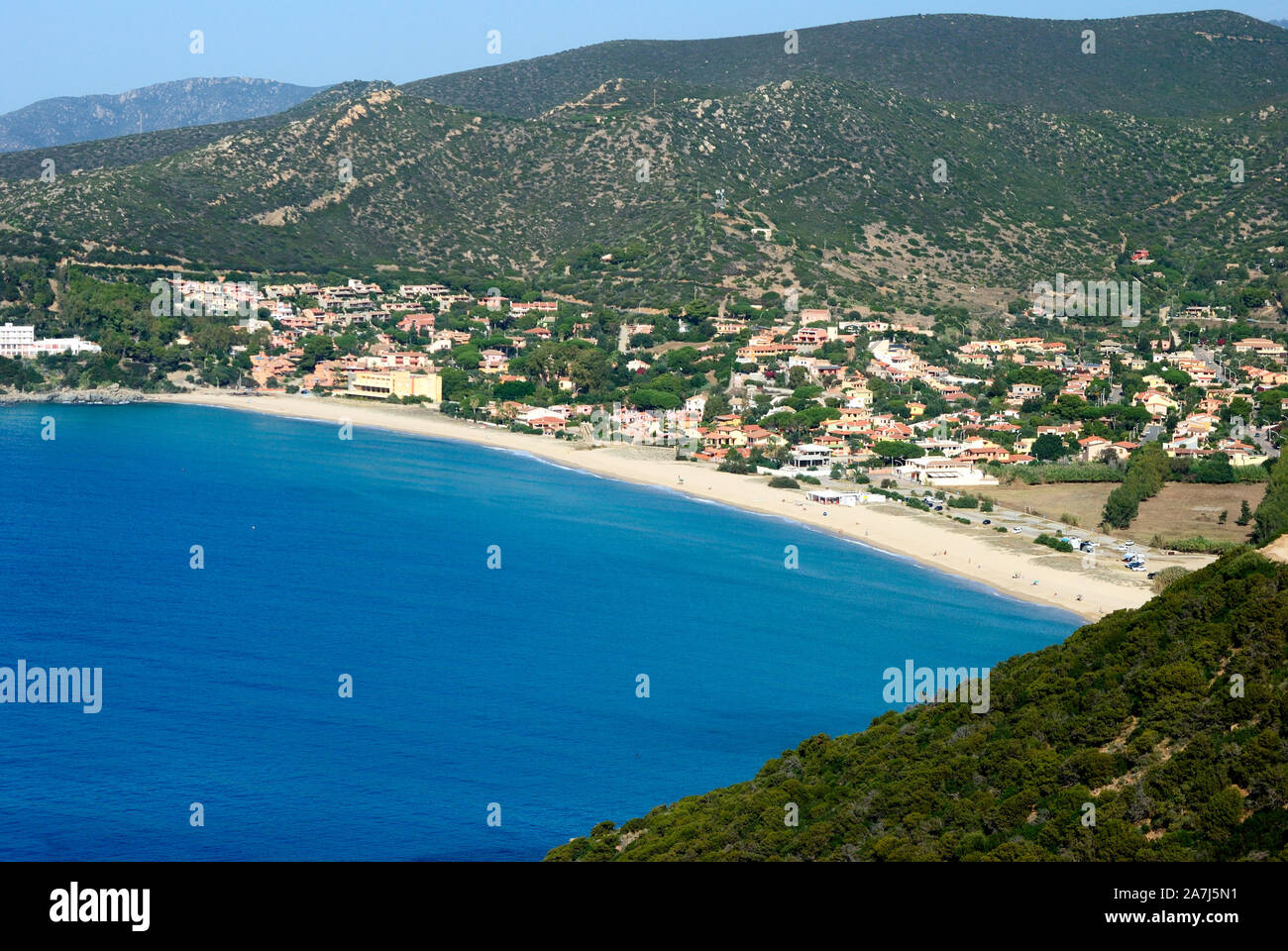 Solanas beach hi-res stock photography and images - Alamy