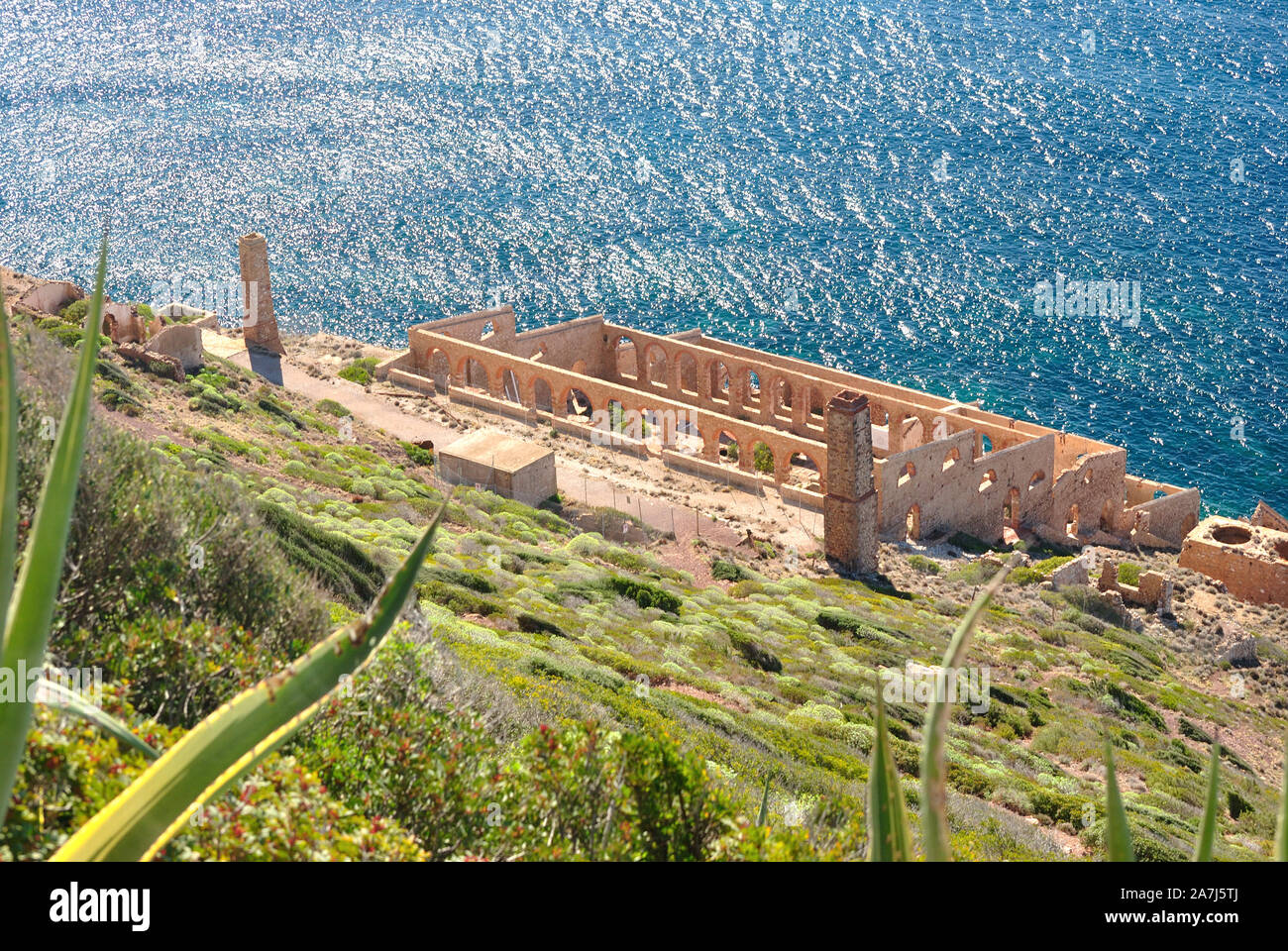 View of laveria Lamarmora Stock Photo - Alamy