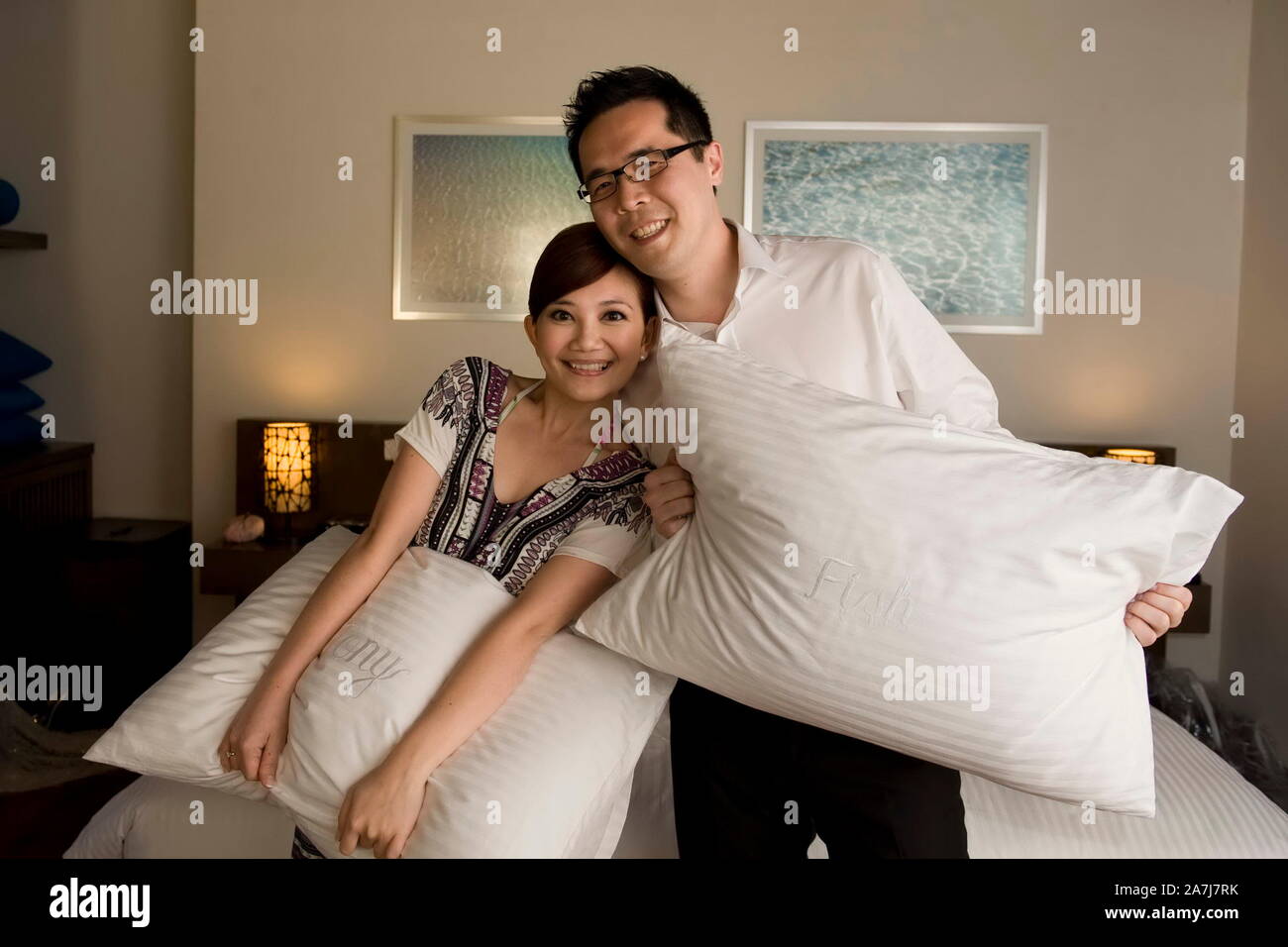 --FILE--In this handout picture, Malaysian singer Fish Leong and her ...