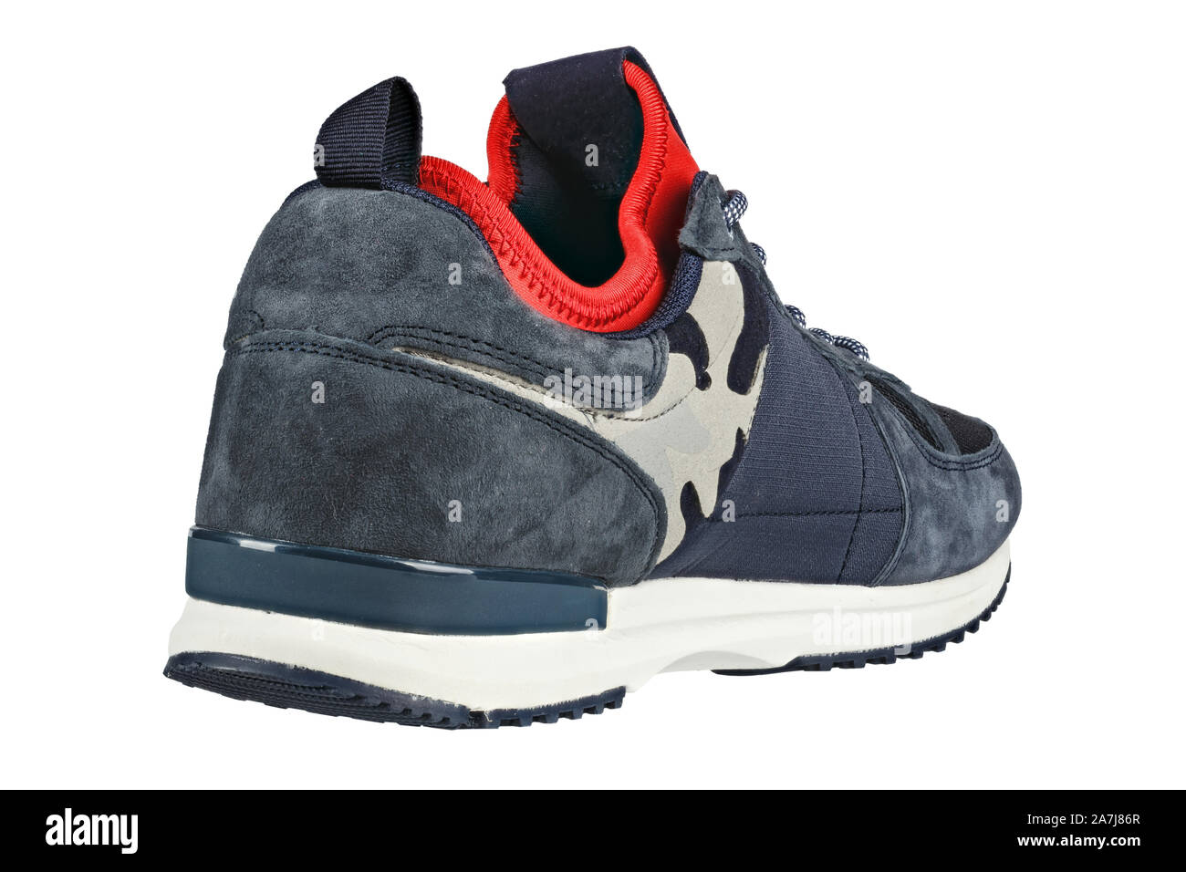 Unbranded men's sneaker isolated on a white background. file contains ...