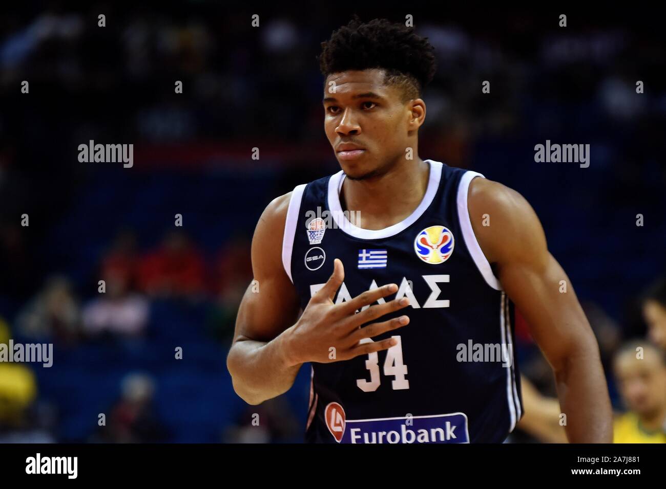 Picture of Greek professional basketball player for the Milwaukee Bucks ...