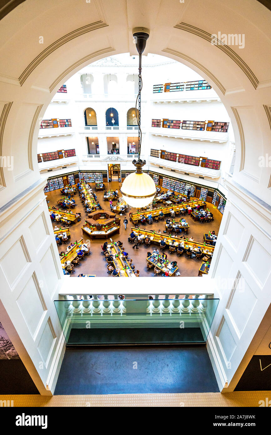 State library victoria hi-res stock photography and images - Alamy