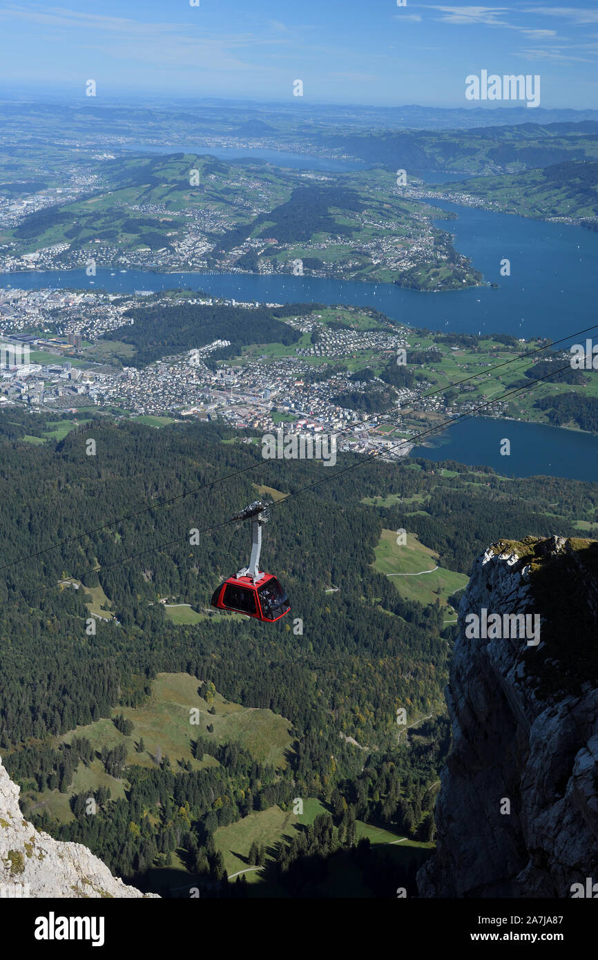 Mount Pilatus Cable Car High Resolution Stock Photography and Images ...
