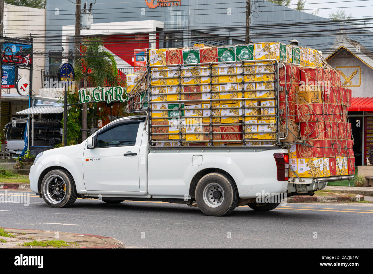 Crates of beer in car hi-res stock photography and images - Alamy