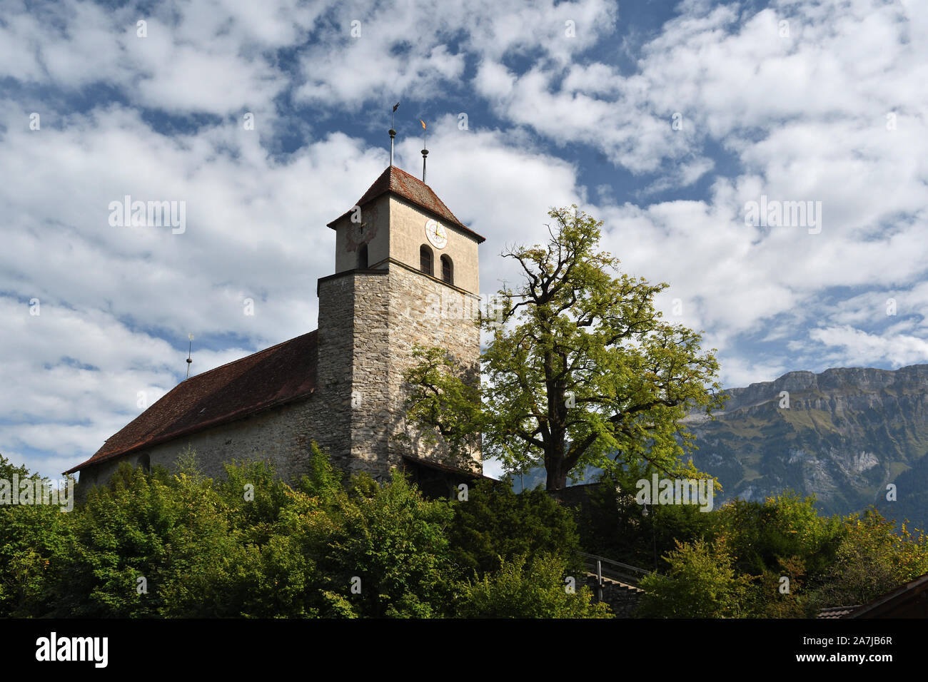 Interlaken castle hi-res stock photography and images - Alamy