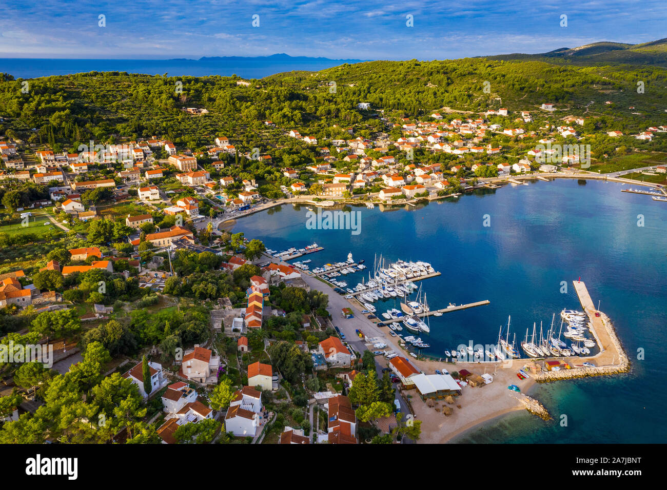 Lumbarda, island Korčula, Croatia Stock Photo - Alamy