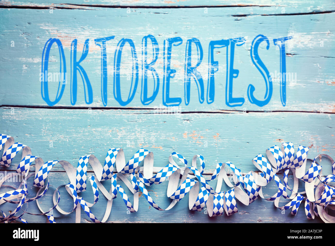 Bavarian Background with the word Oktoberfest, traditional german ...