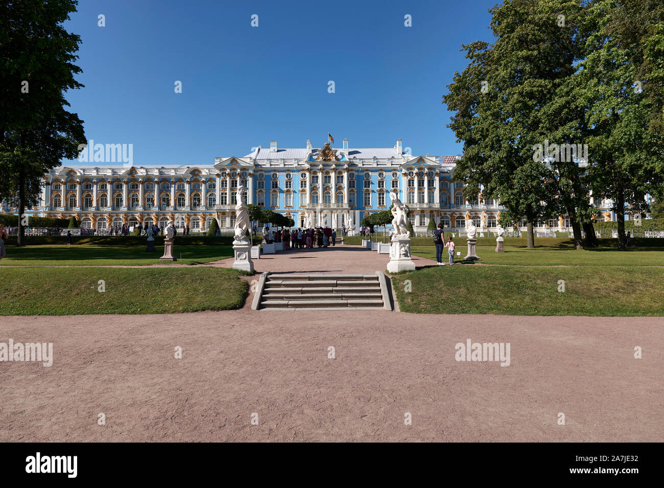 Pushkin russia palace hi-res stock photography and images - Alamy