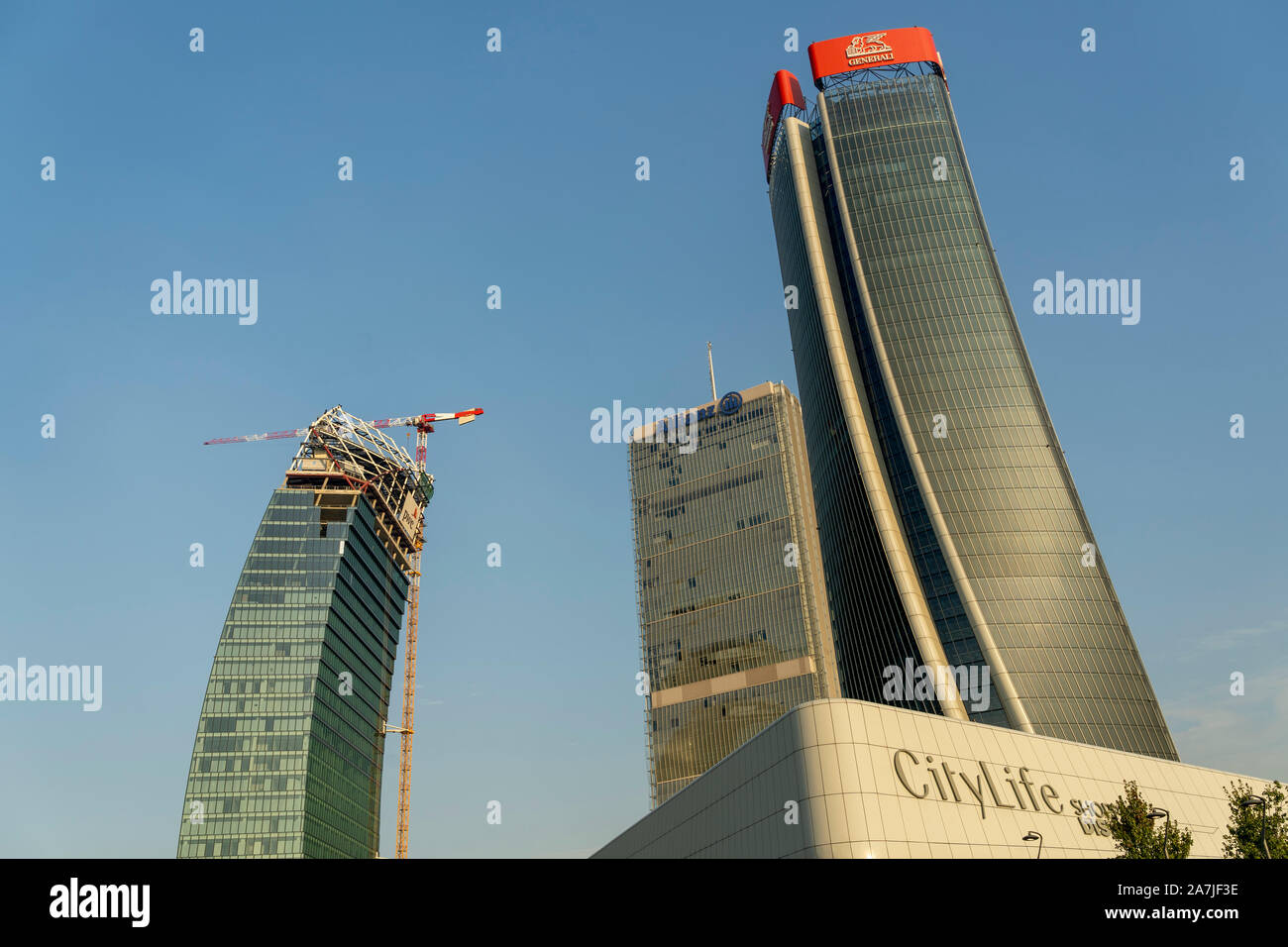Tre torri towers milan hi-res stock photography and images - Alamy