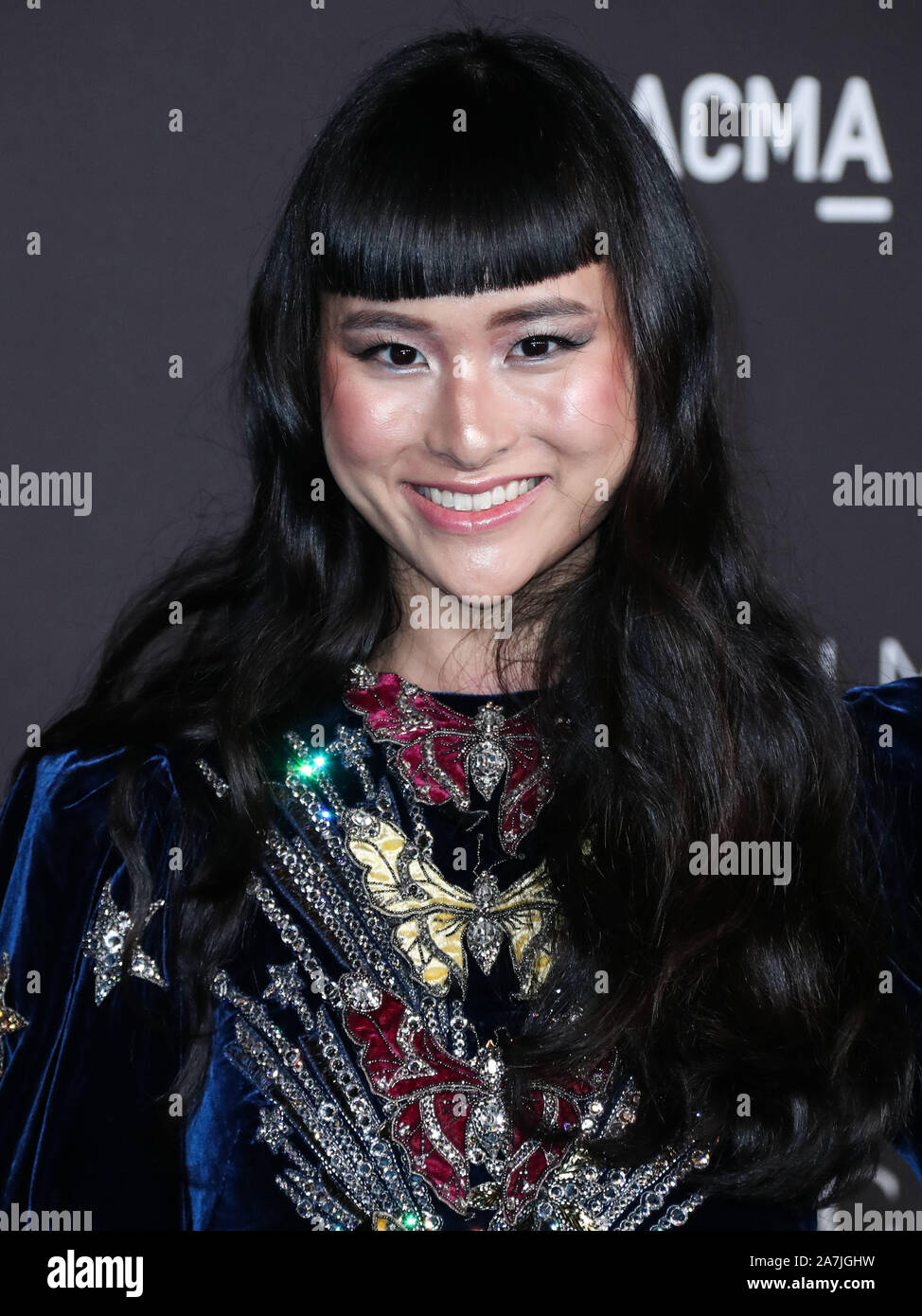 LOS ANGELES, CALIFORNIA, USA - NOVEMBER 02: Asia Chow arrives at the ...