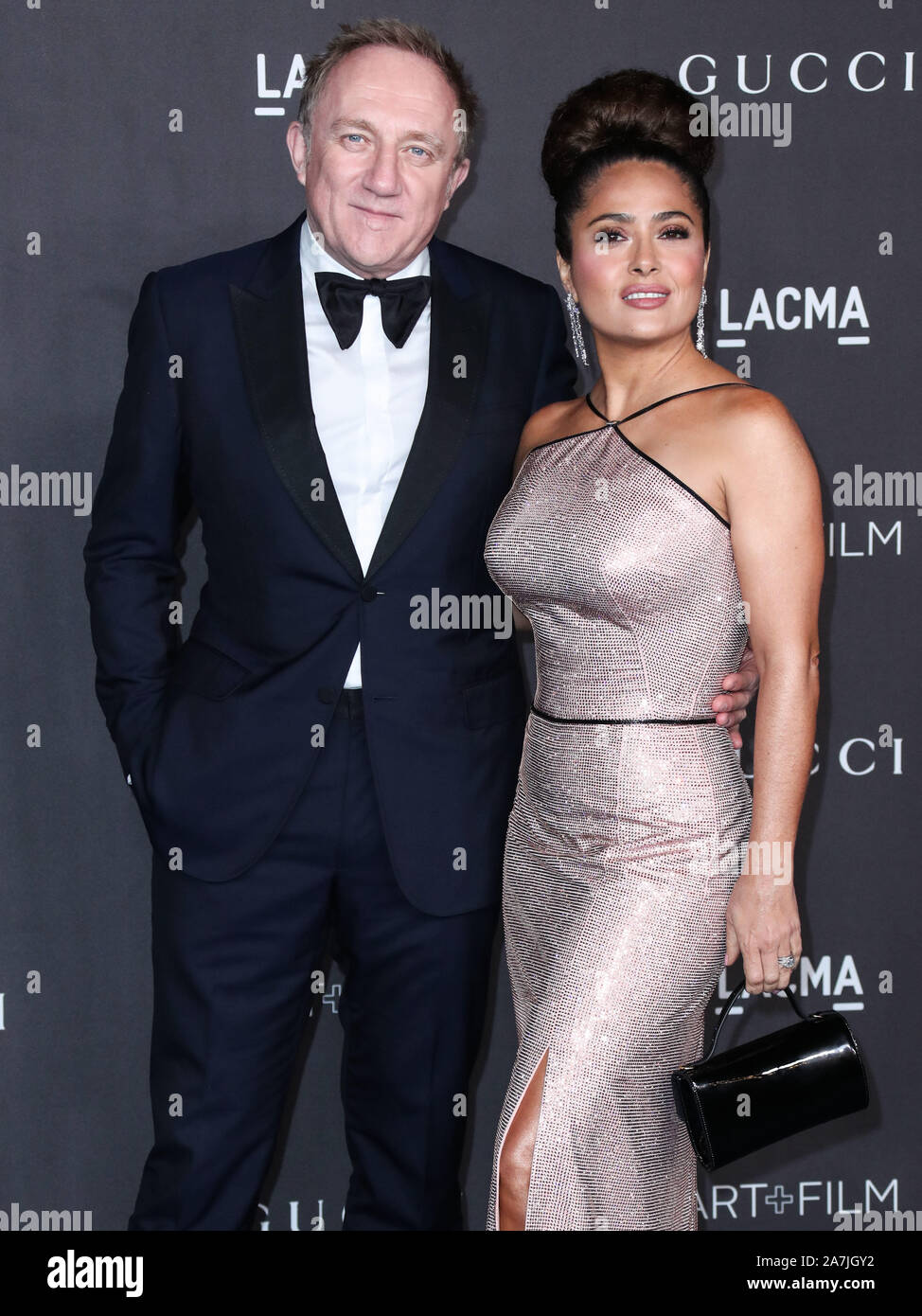LOS ANGELES, CALIFORNIA, USA - NOVEMBER 02: Francois-Henri Pinault and ...