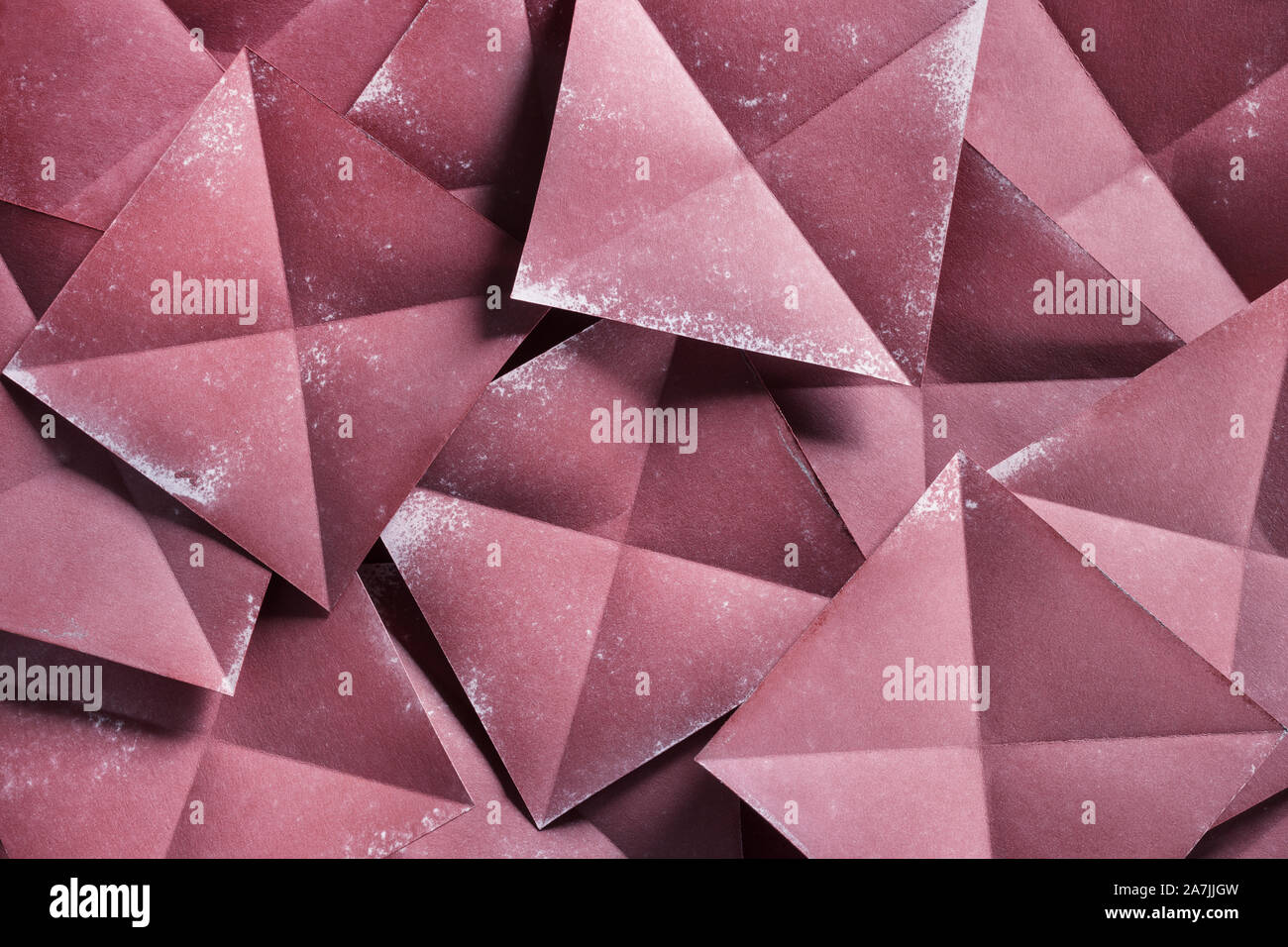 Folded 3d shapes paper hi-res stock photography and images - Alamy