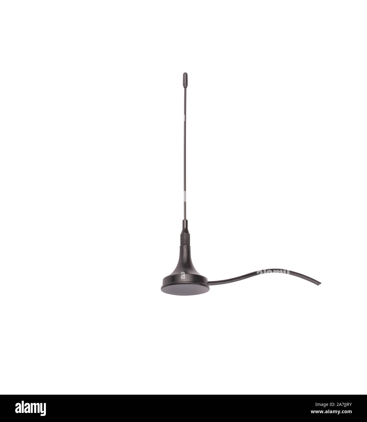 Black Antenna Isolated Stock Photo - Alamy