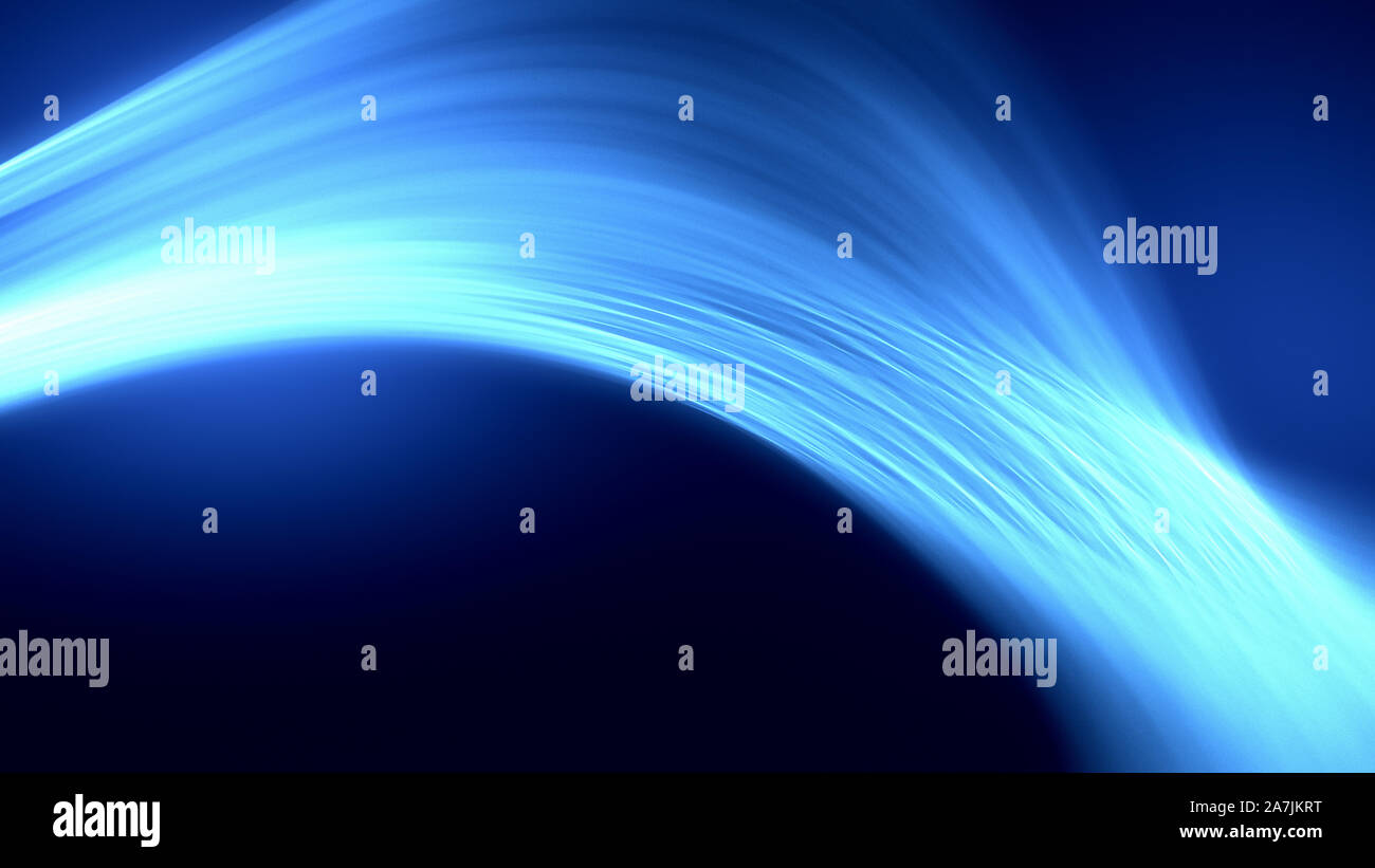 Light glow abstract effect black background. 3d rendering 3d ...