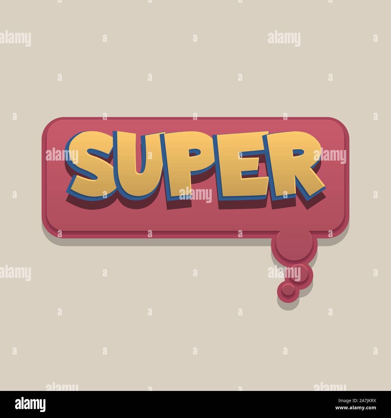 Super sale speech bubble Stock Vector Images - Alamy
