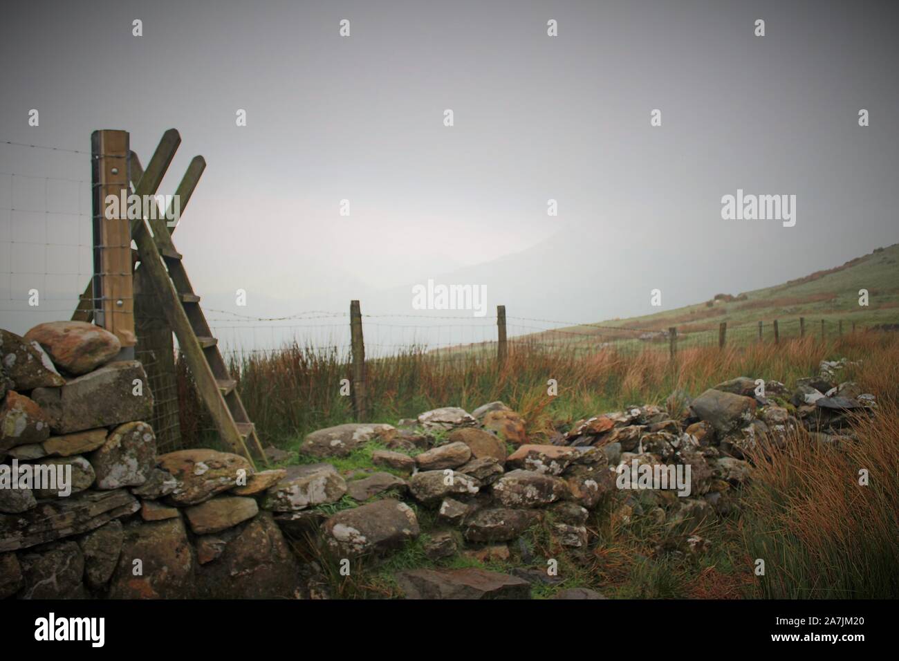 Snowdon ridge walk hi-res stock photography and images - Alamy